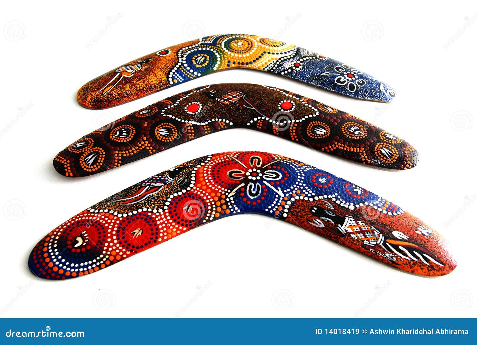 Bumerangue australiano. imagem de stock. Imagem de vôo - 14018419