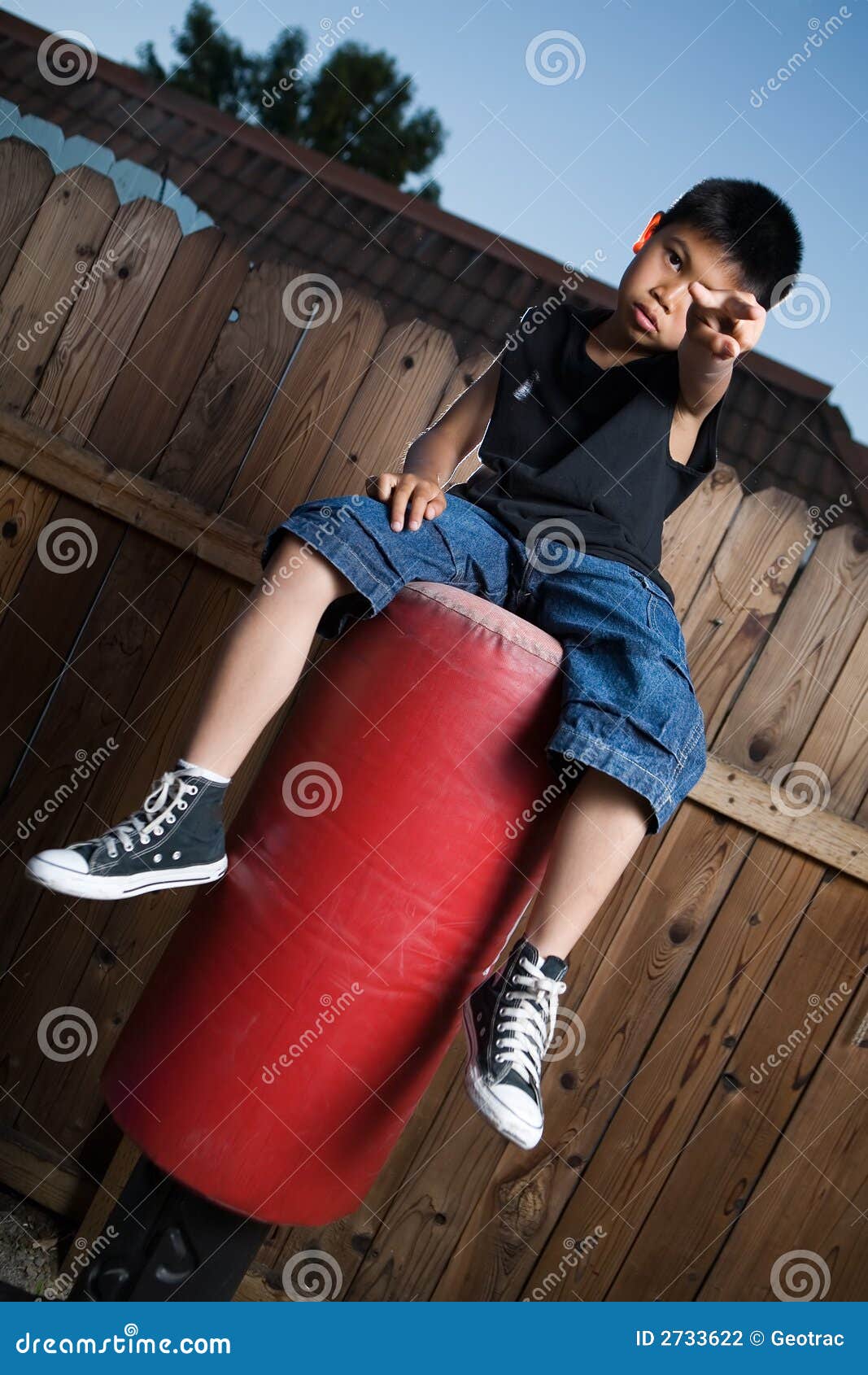 Bumming around stock photo. Image of outside, portrait - 2733622
