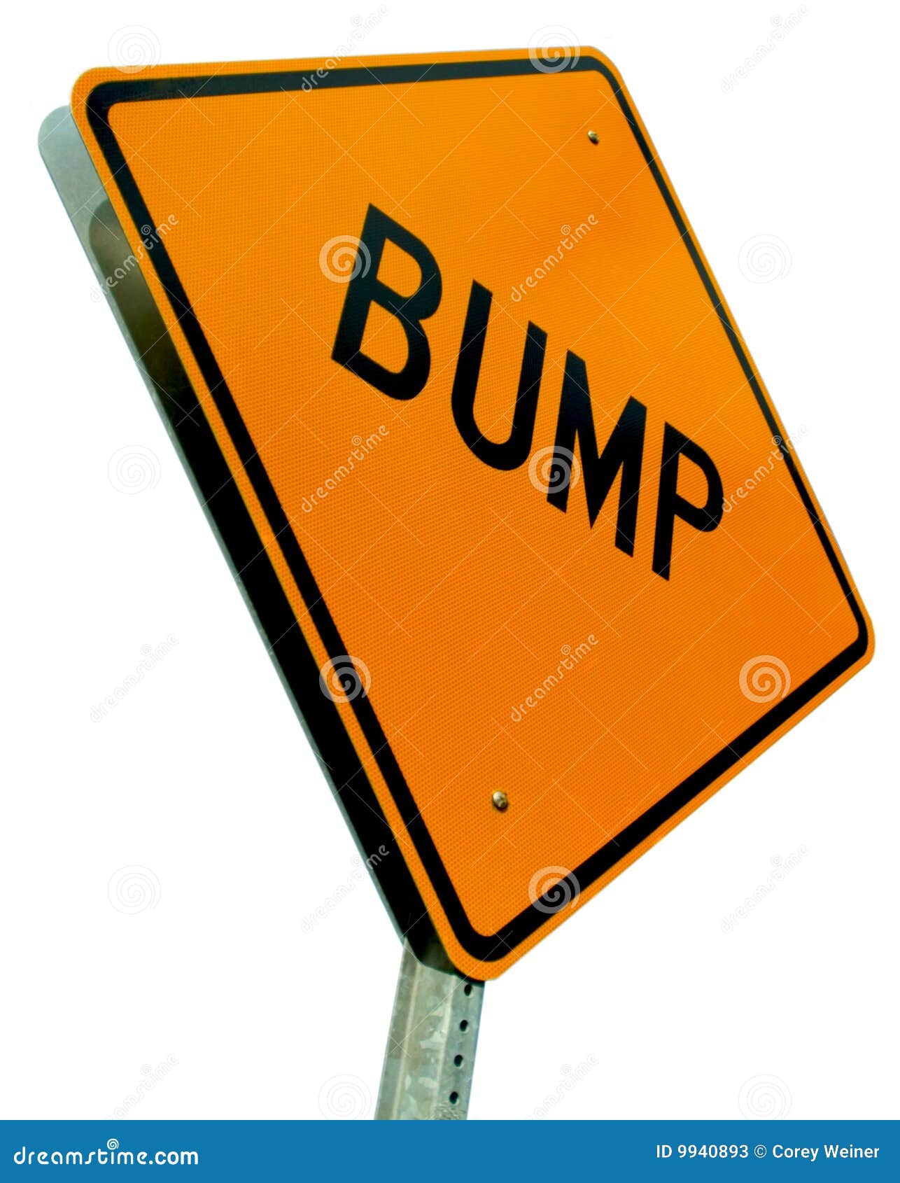Bump Road Sign