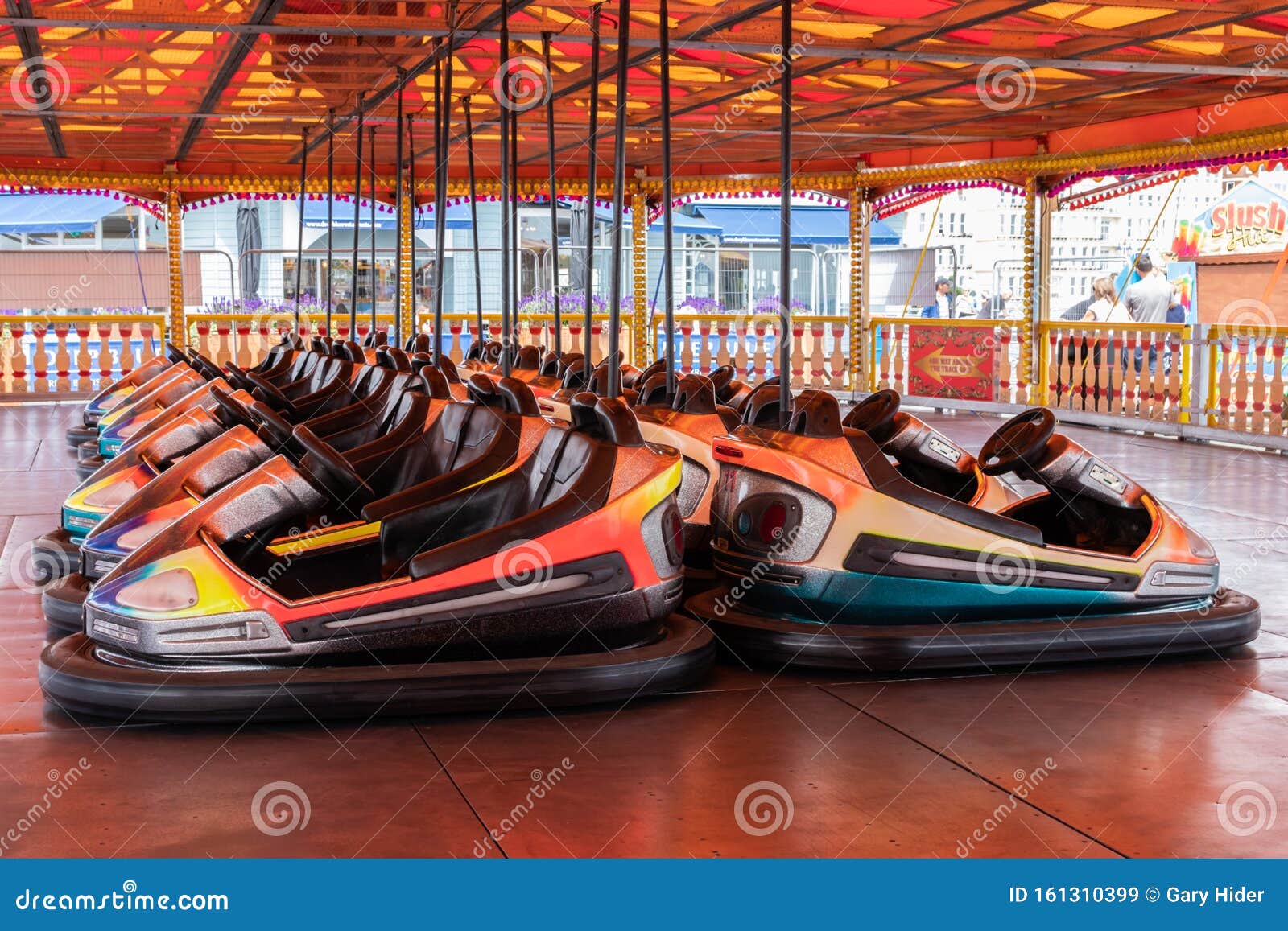 Bumper Cars or Dodgems at a Funfair or Amusement Park Editorial Stock ... Bumper Cars or Dodgems at a Funfair or Amusement Park Editorial Stock ...