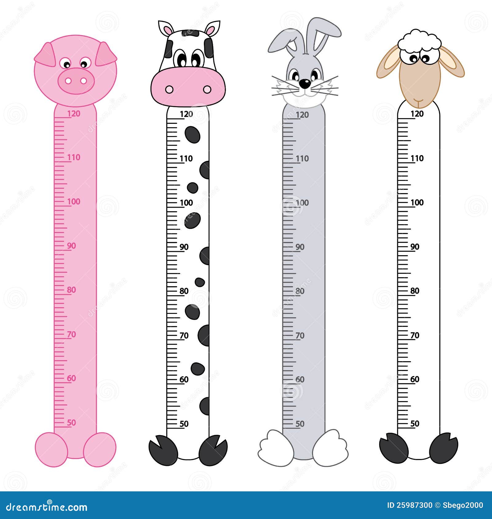 Bumper Children Meter Cartoon Vector | CartoonDealer.com #46391517