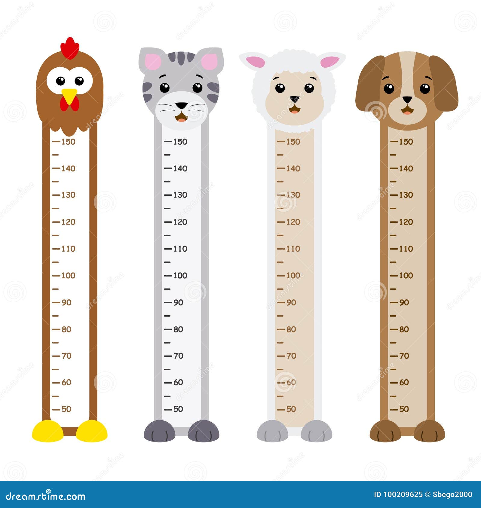 Bumper Children Meter Cartoon Vector | CartoonDealer.com #46391517