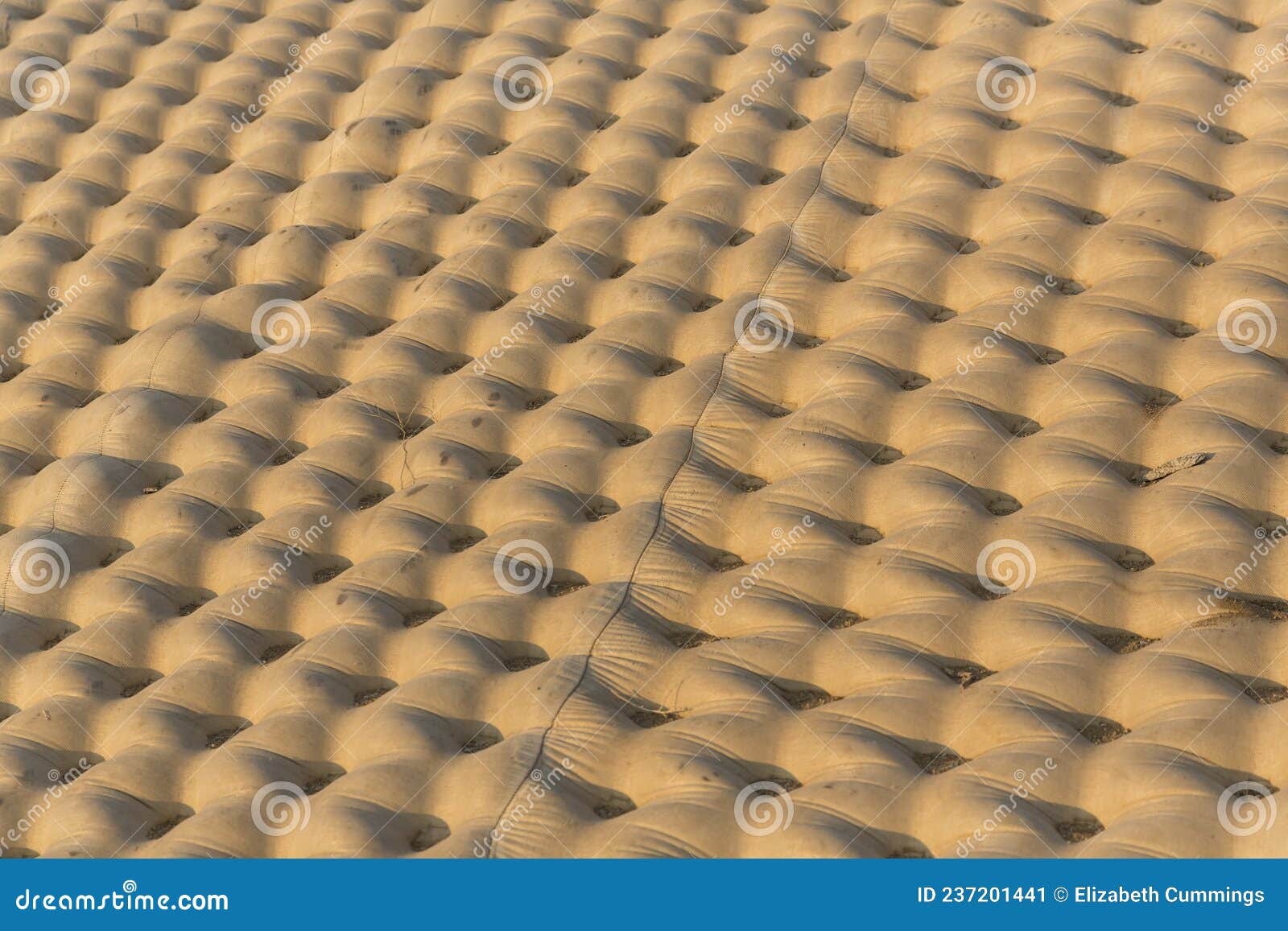 Bumpy Concrete Channel Lining Texture Under Beautiful Golden Light ...