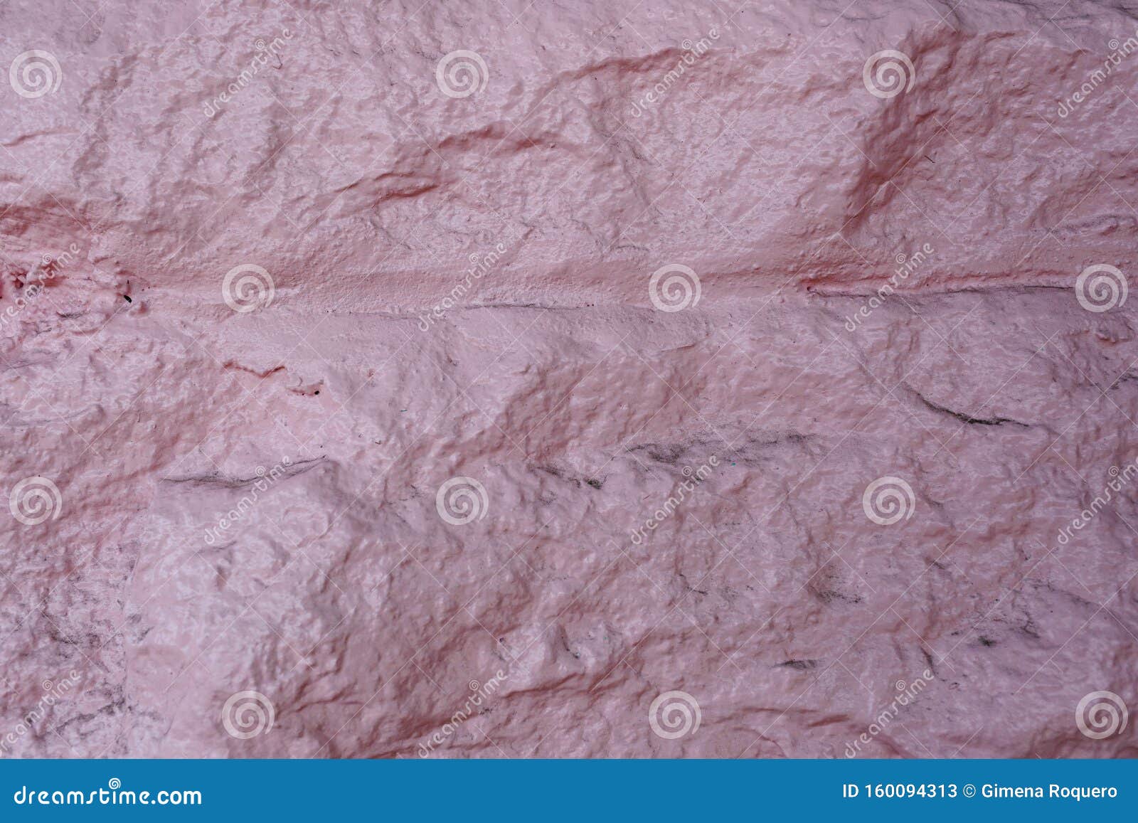 Bumpy Pink Stone Wall Texture Stock Image - Image of bright ...