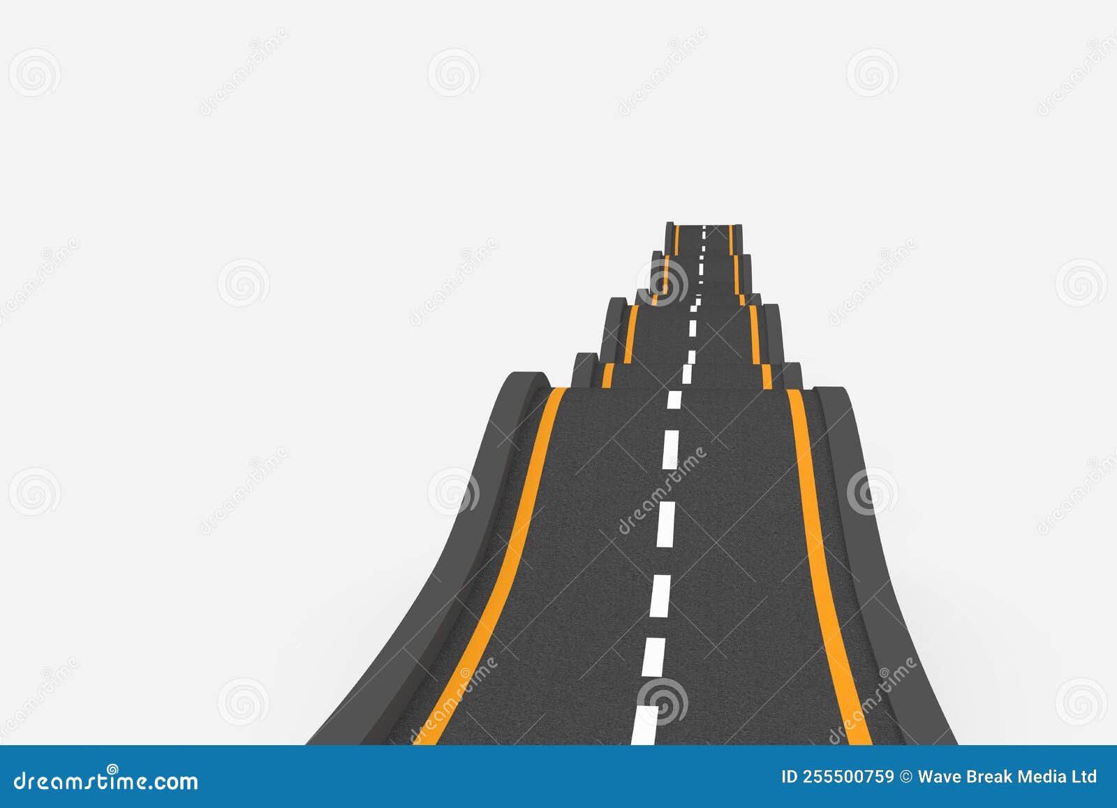 Bumpy Road Background Royalty-Free Stock Photography | CartoonDealer ...