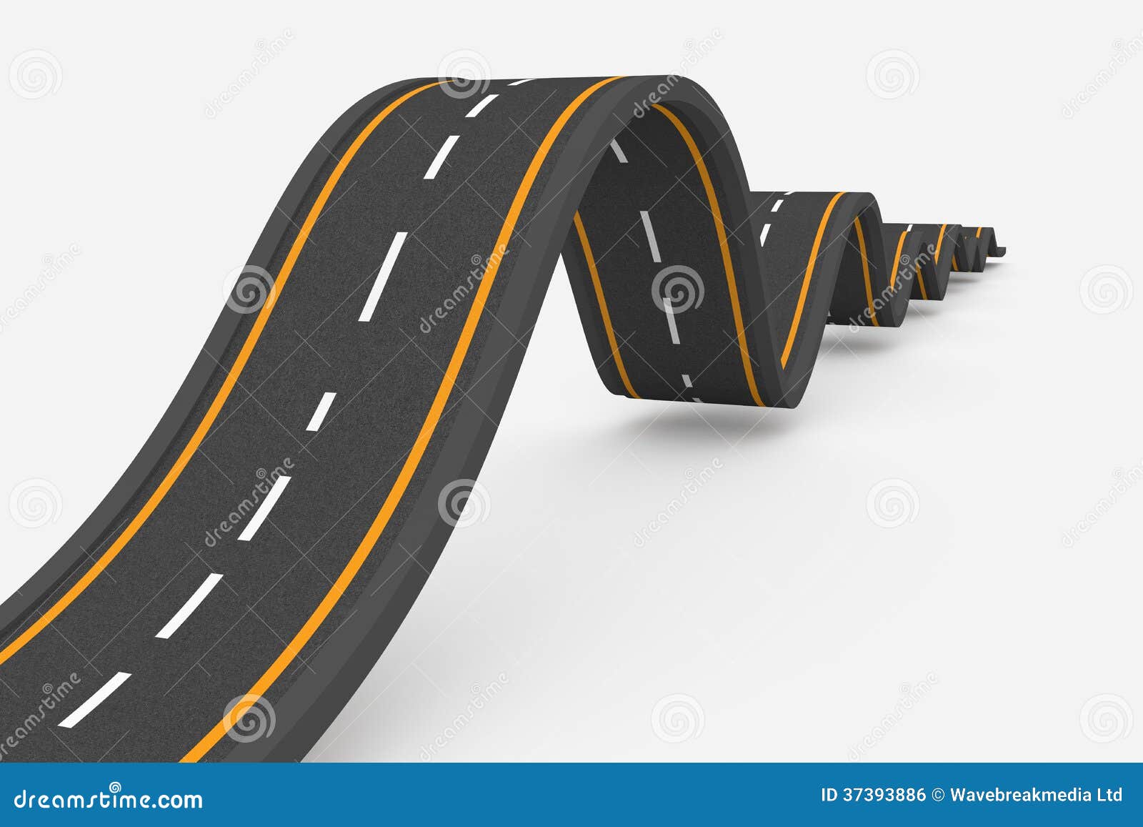 Bumpy Road Background Stock Photography | CartoonDealer.com #37393886