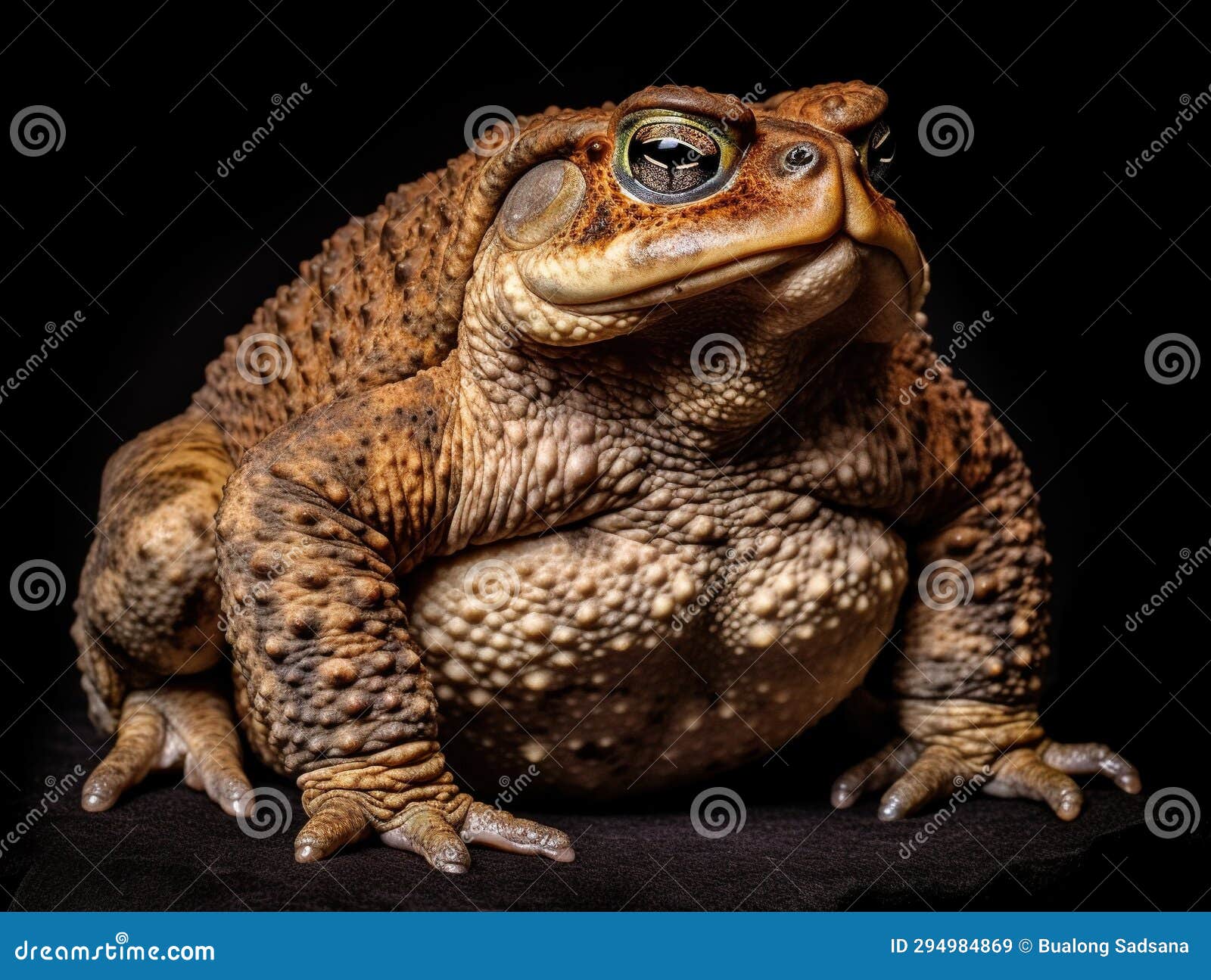 Bumpy Toad stock illustration. Illustration of beautiful - 294984869