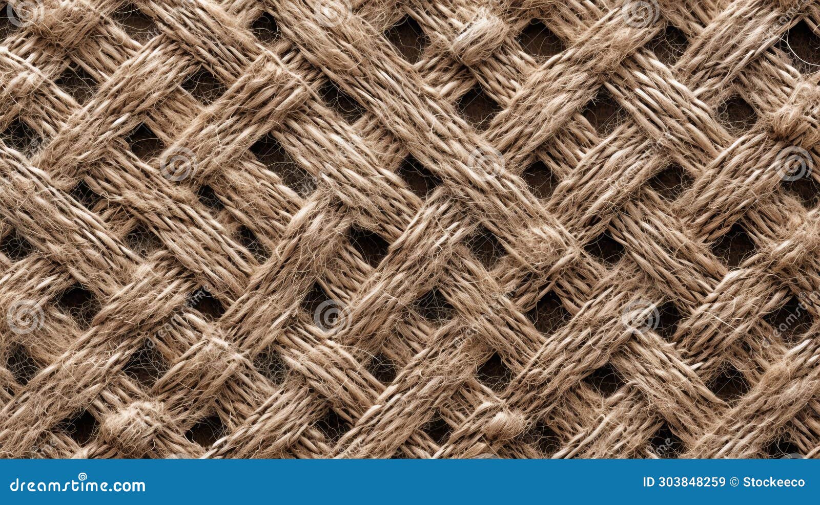 Bumpy Woven Jute Background with Intricate Mesh Pattern Stock ...