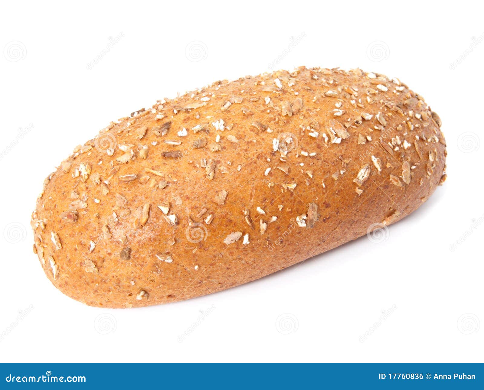 Bun stock photo. Image of gain, baguette, isolated, bread - 17760836