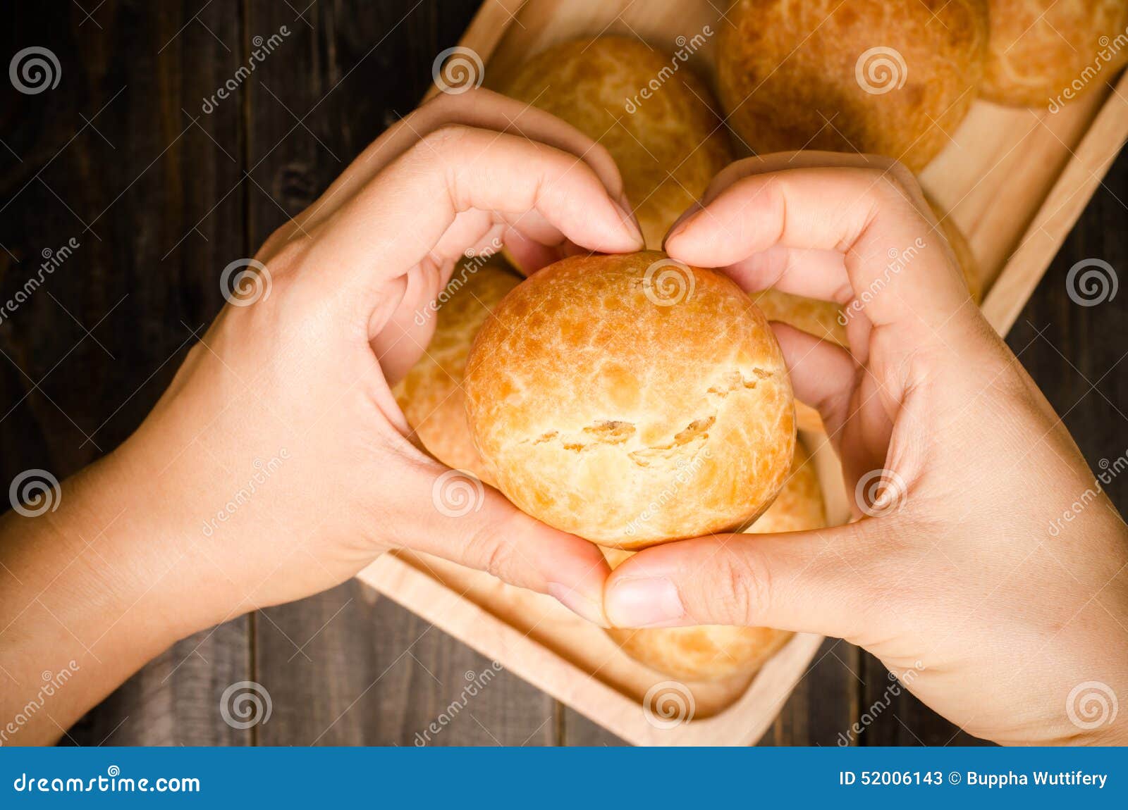 Bun stock image. Image of hand, breakfast, lunch, healthy - 52006143