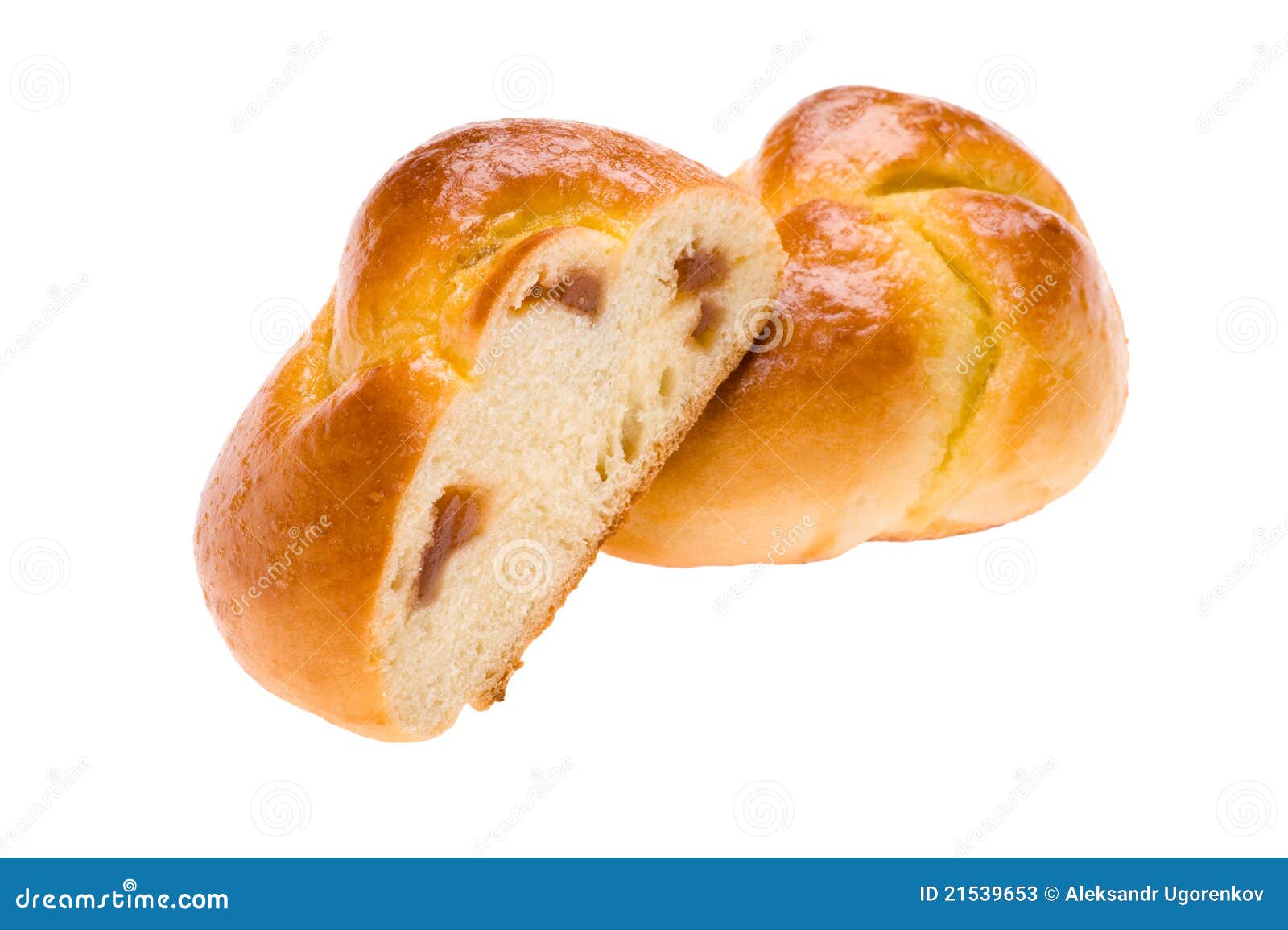 Bun with jam stock image. Image of beverage, bakery, brown - 21539653