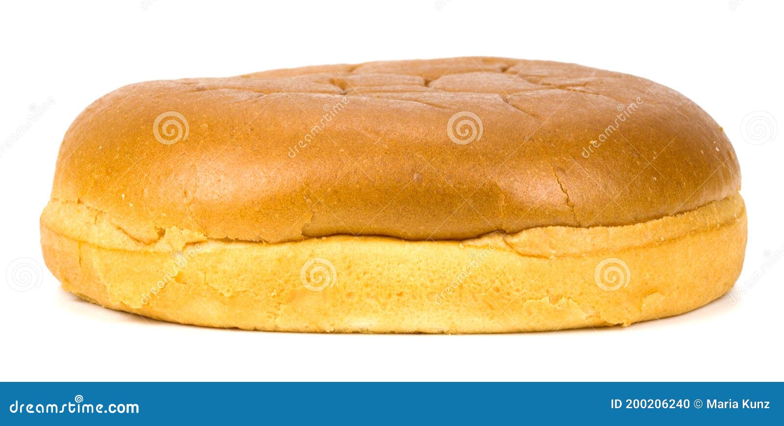 Bun Mcdonalds on White Background Stock Photo - Image of mcdonalds ...