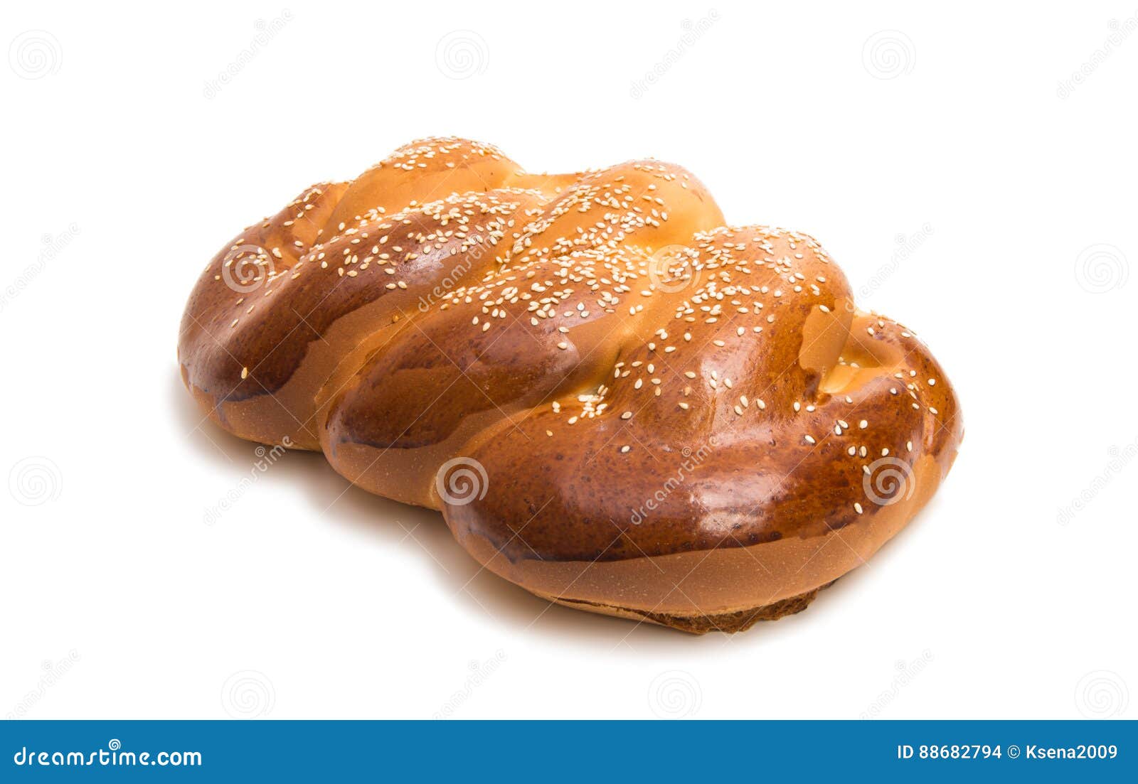 Bun roll isolated stock photo. Image of close, crunchy - 88682794