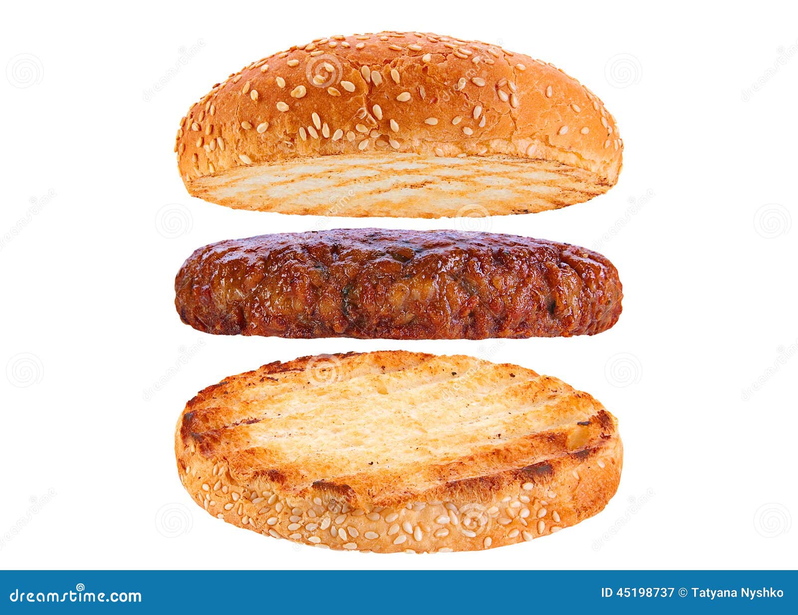 Plain Hamburger Patty