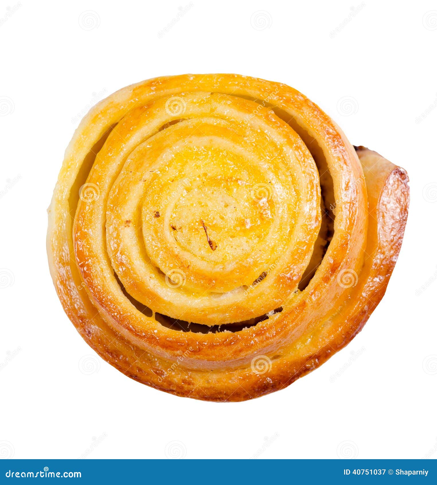 Bun on white background stock image. Image of homemade - 40751037