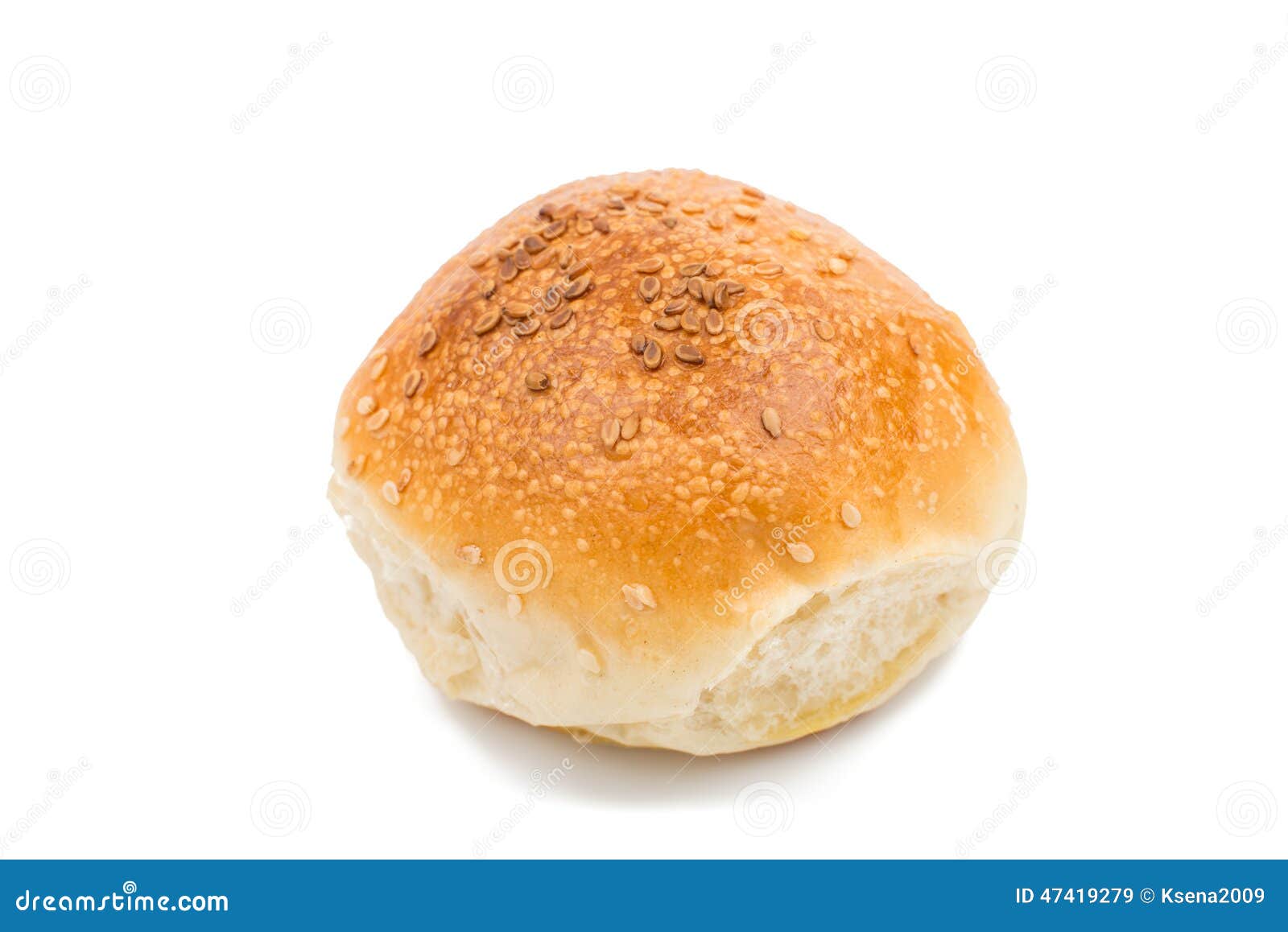 Bun stock image. Image of horizontal, baked, white, grain - 47419279