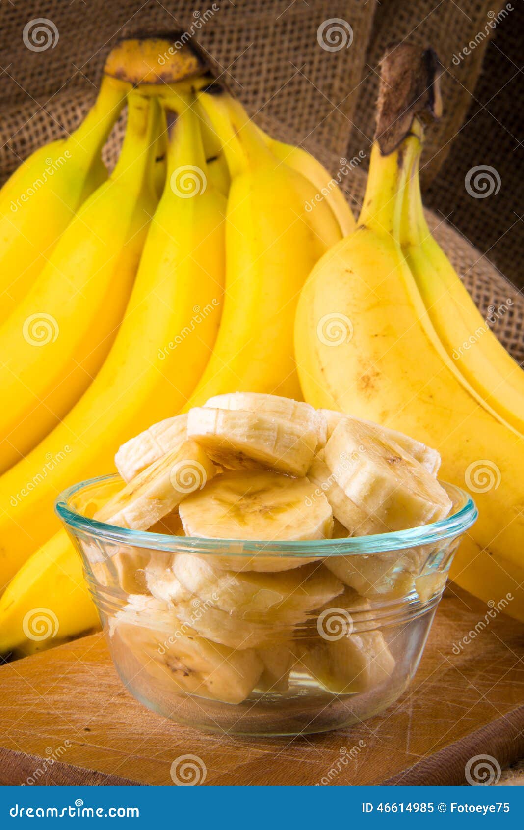 A bunch of bannanas stock image. Image of rind, fiber - 46614985