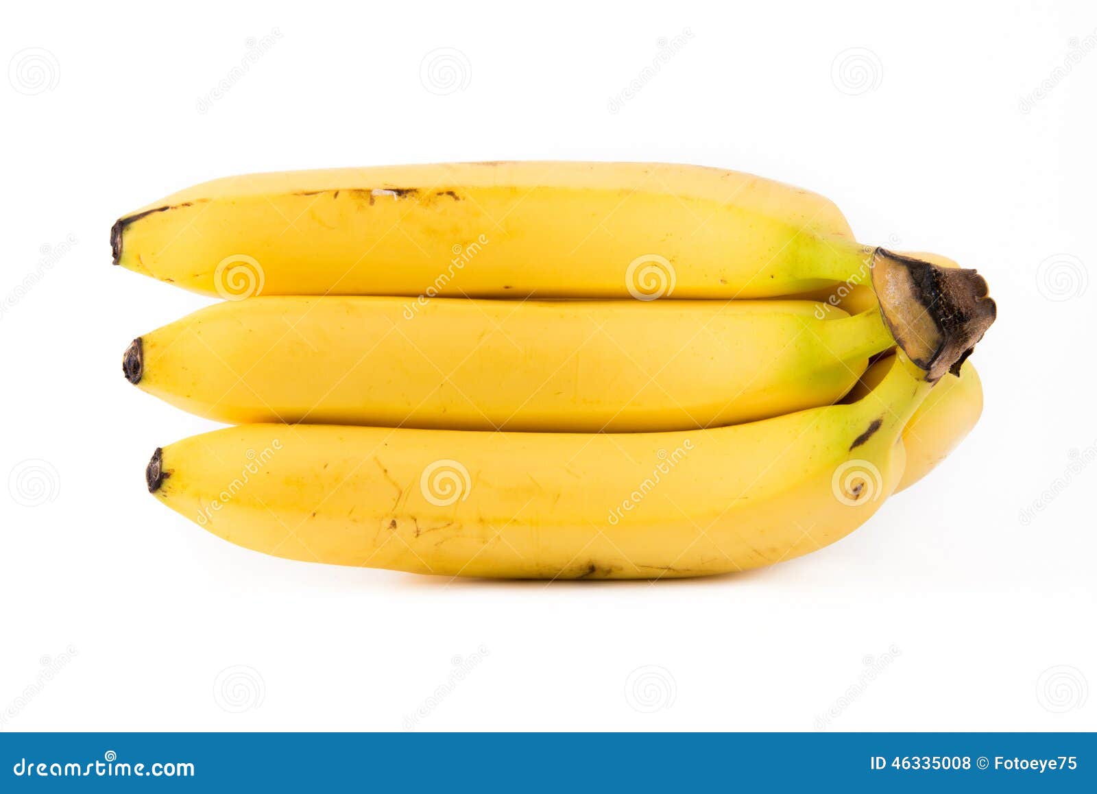 Bunch of Bannanas stock photo. Image of background, fiber - 46335008