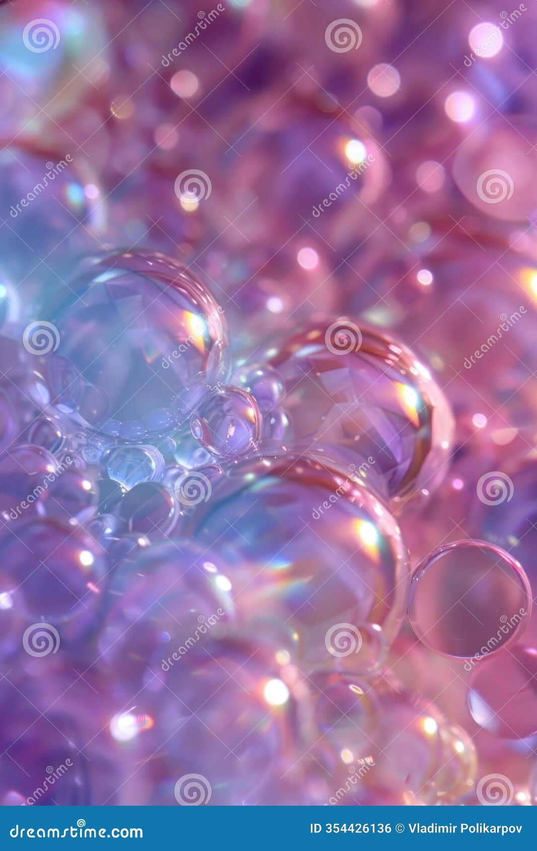 A Bunch of Bubbles Floating on Top of Each Other. Suitable for Various ...