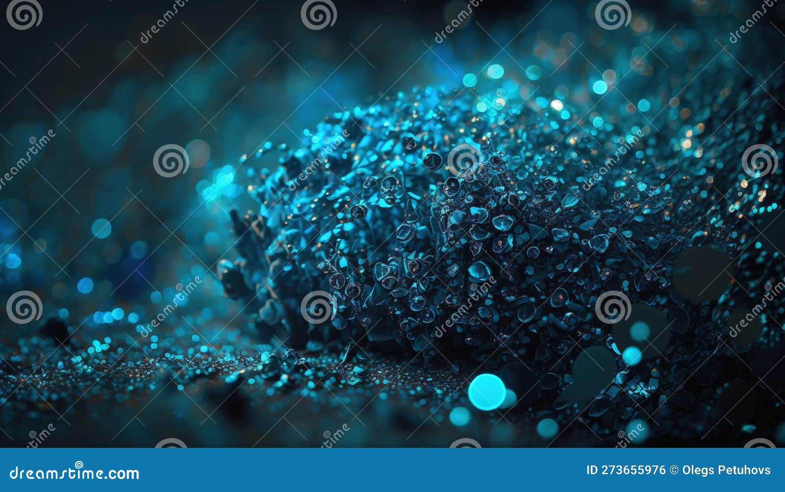 A Bunch of Bubbles that are on the Ground in the Dark Stock ...