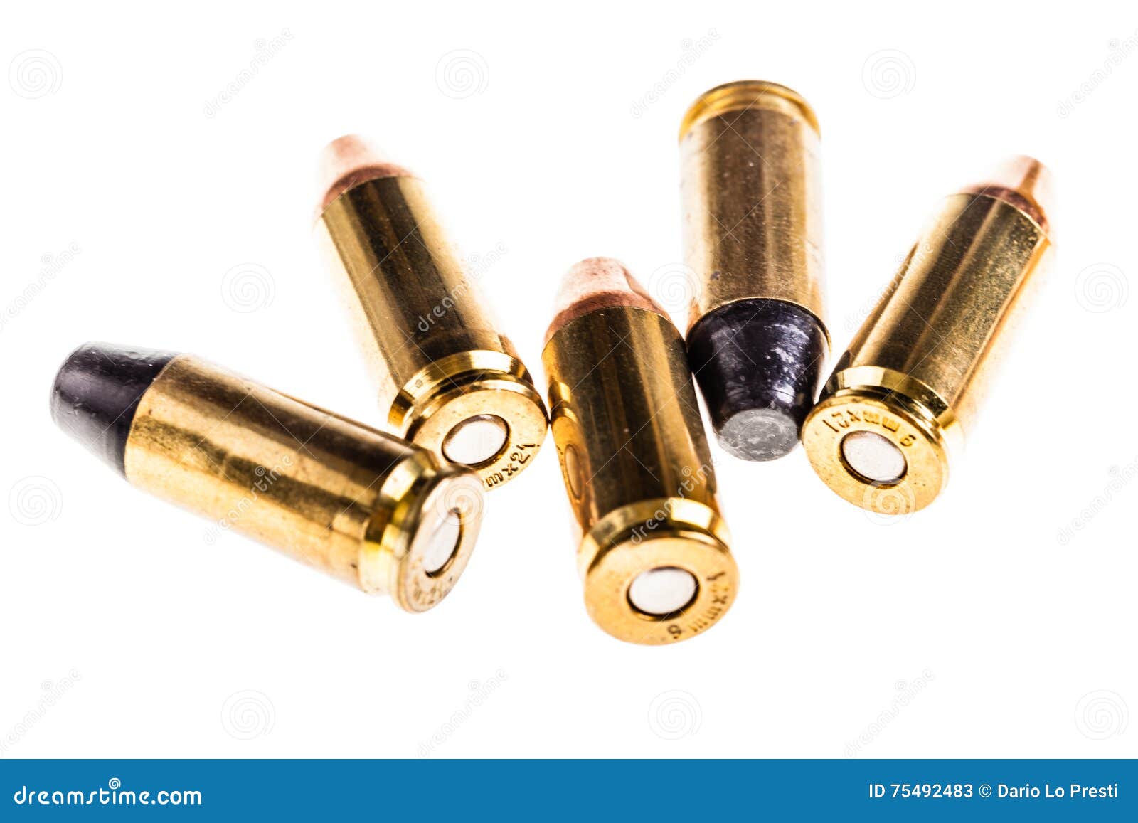 Bunch of bullets stock image. Image of metal, isolated - 75492483