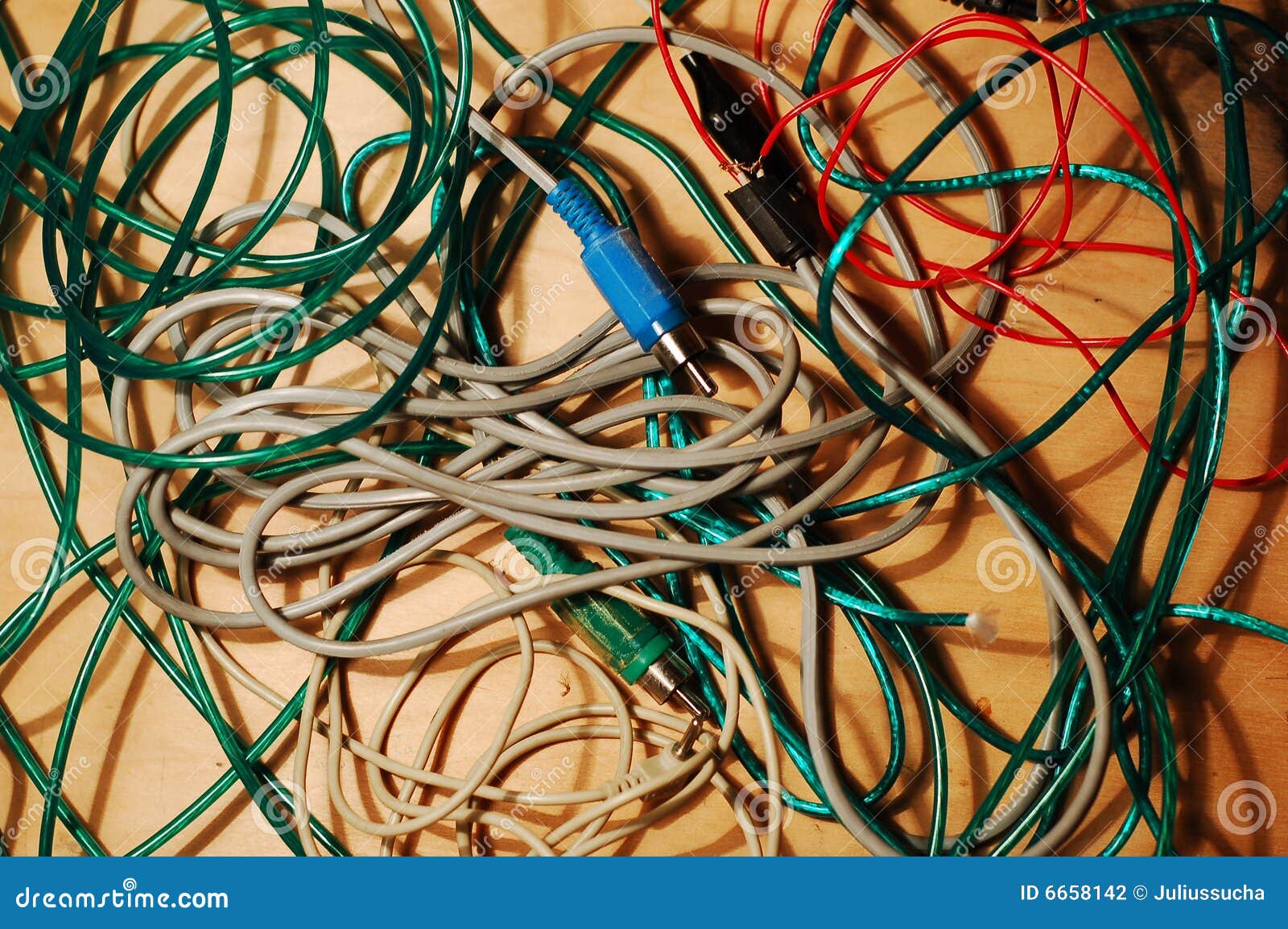Bunch of cables stock photo. Image of colours, wires, cord - 6658142