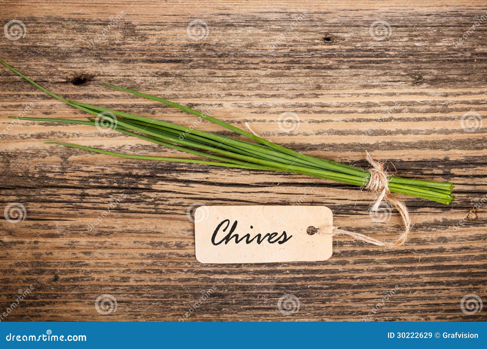 Bunch of chives stock image. Image of label, western - 30222629