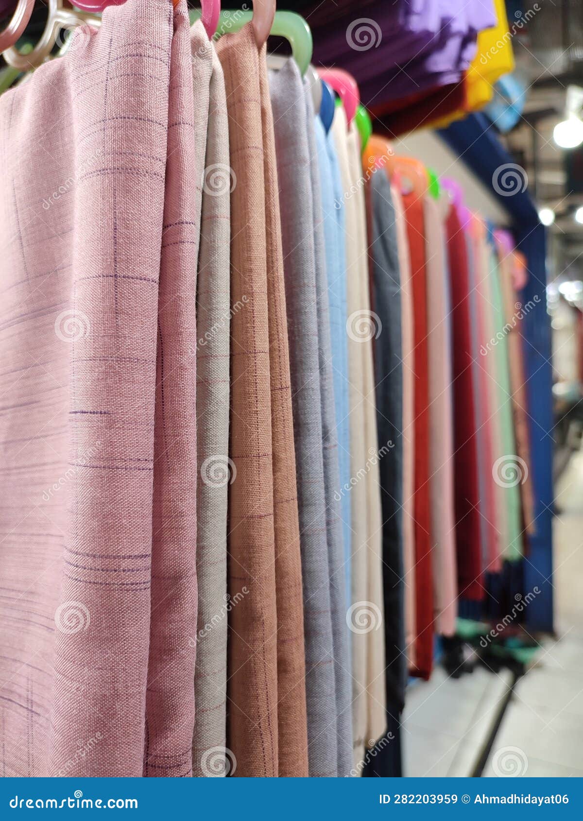 Bunch of Colored Gauze, Textile Palette, Holiday, Interior Stock Image ...