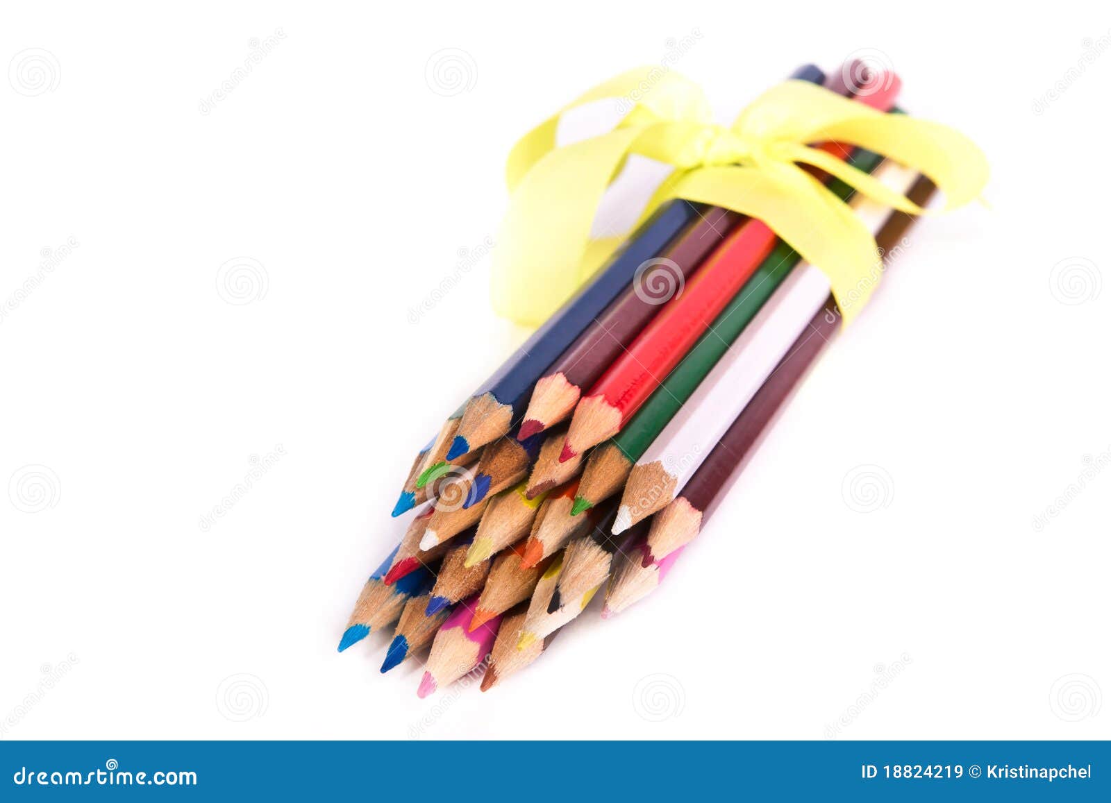 Bunch of colored pencils stock image. Image of diversity - 18824219