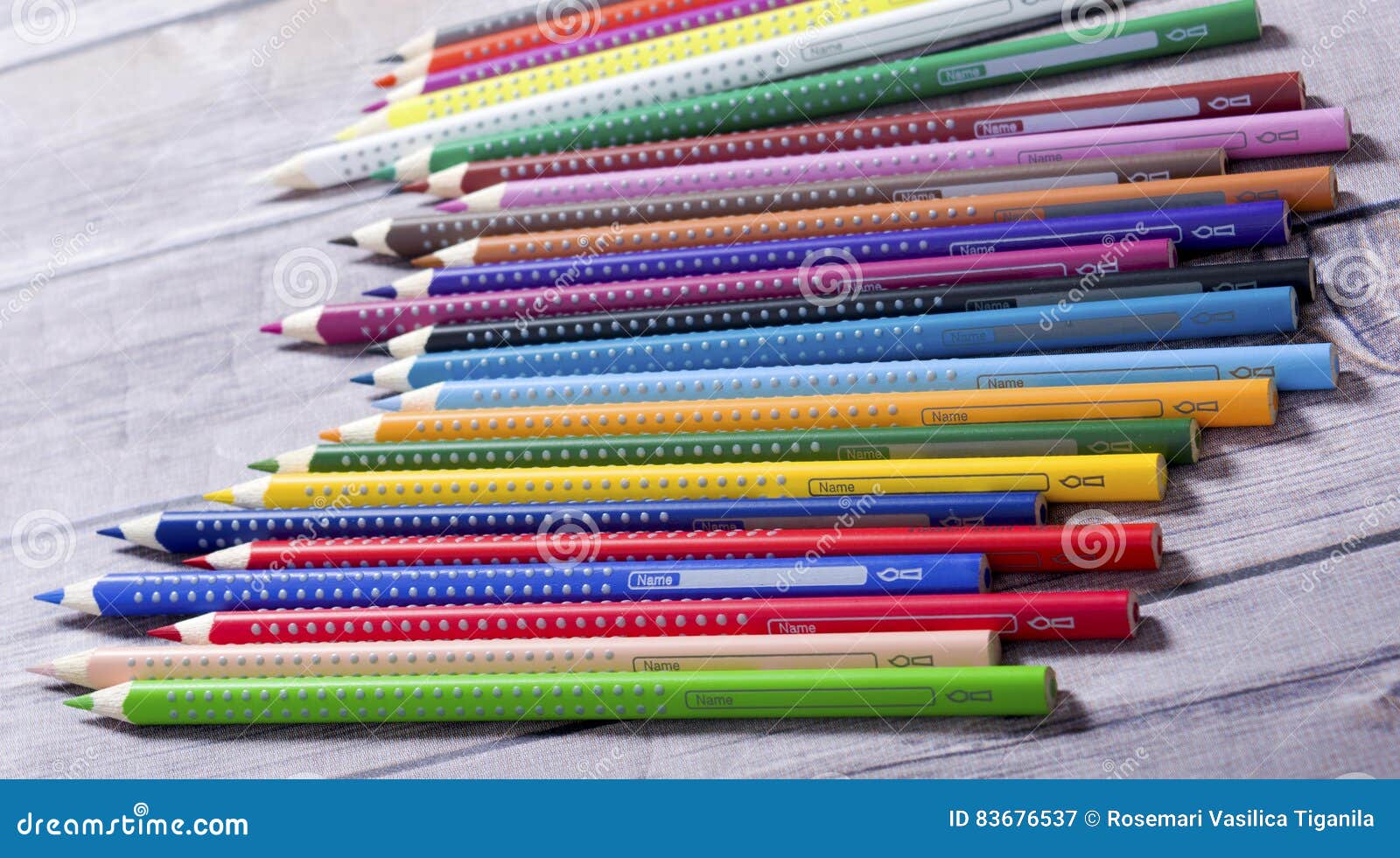 Bunch of colored pencils stock image. Image of drawing - 83676537