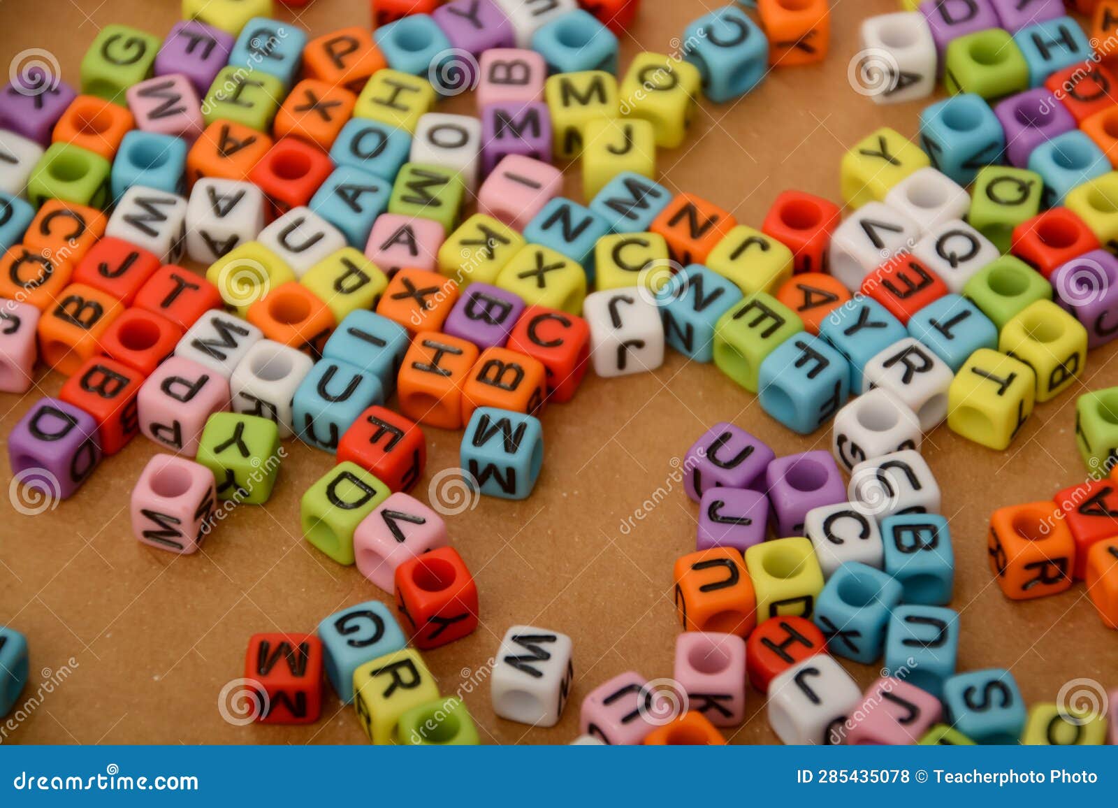 Bunch of Colorful ABC Alphabet Letters Representing an Education ...
