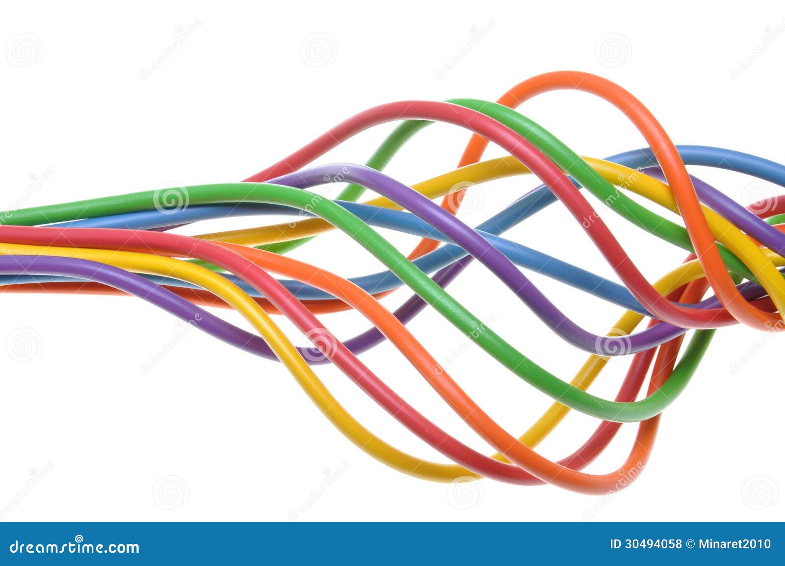 Bunch Electrical Cables Royalty-Free Stock Photo | CartoonDealer.com ...