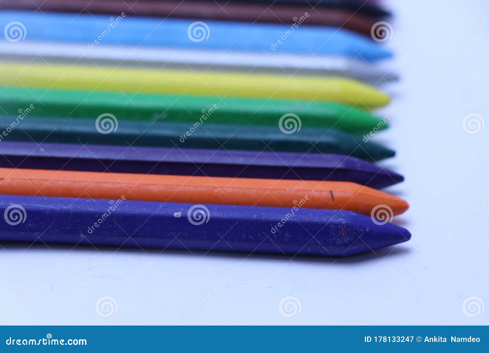 Bunch of Colors Used in Making Craft Stock Image - Image of pattern ...