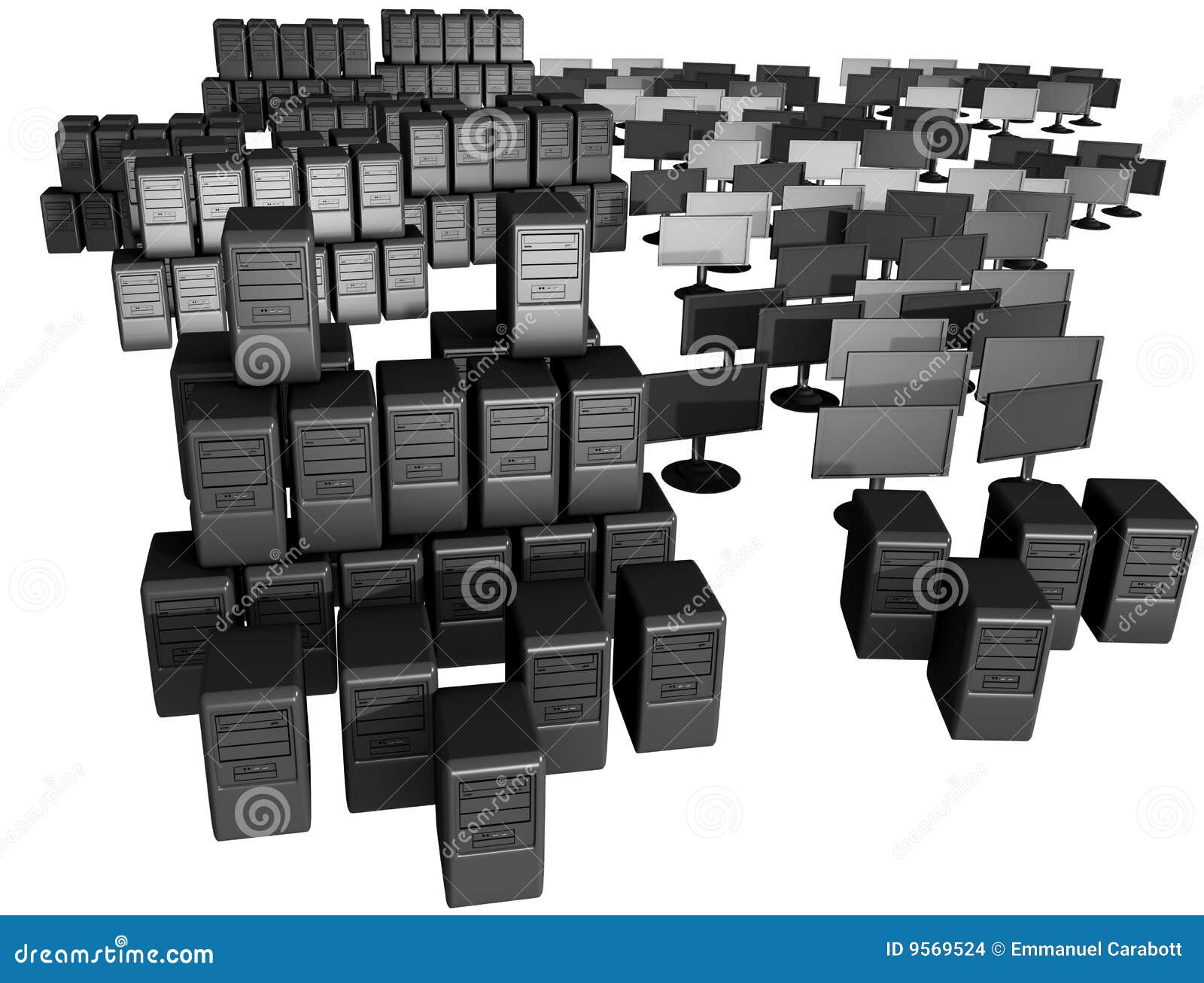 Pile Computers Technology Stock Illustrations – 28 Pile Computers ...