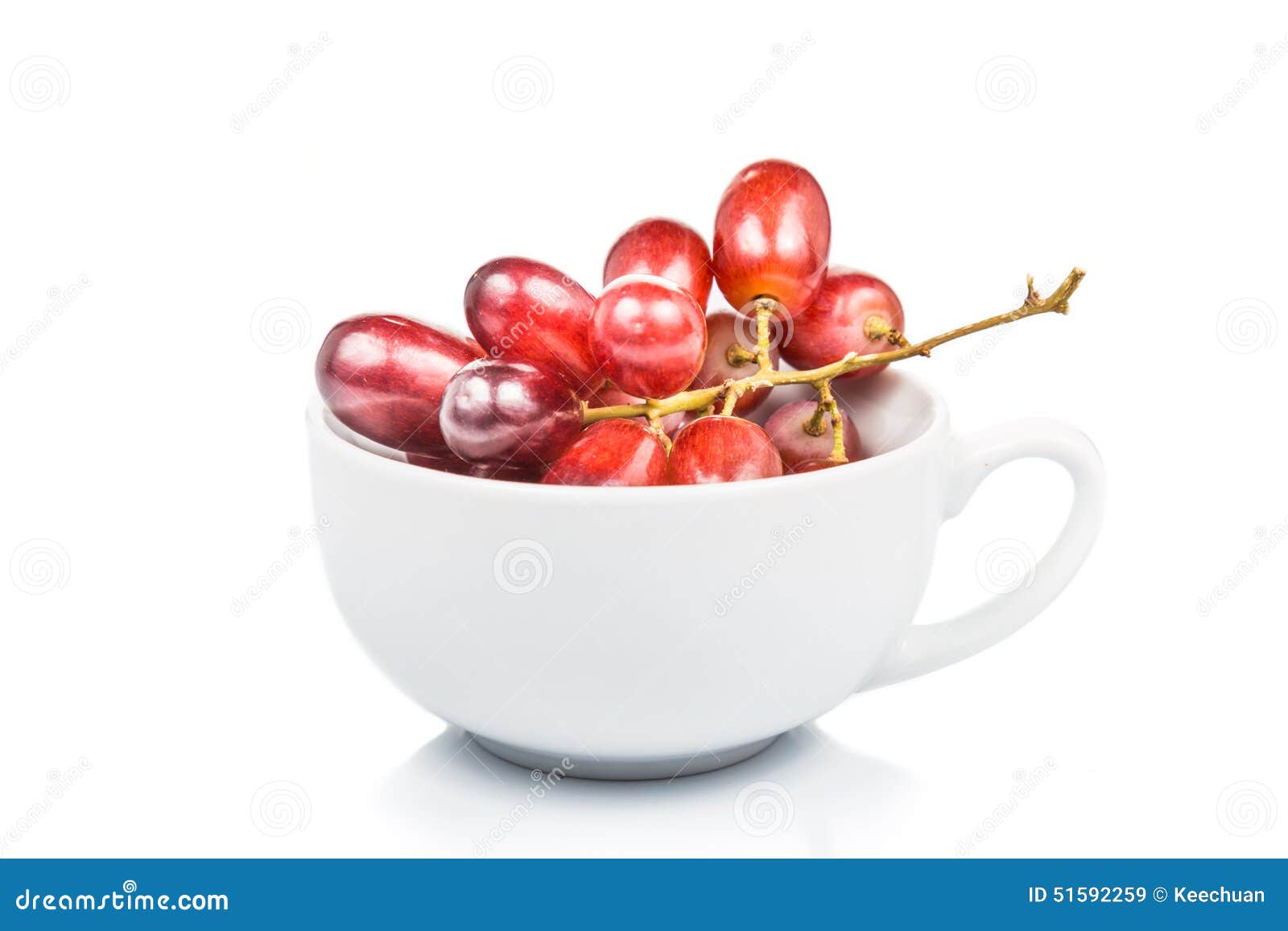 Bunch Crimson Red Grapes Coffee Mug Stock Photos - Free & Royalty-Free ...