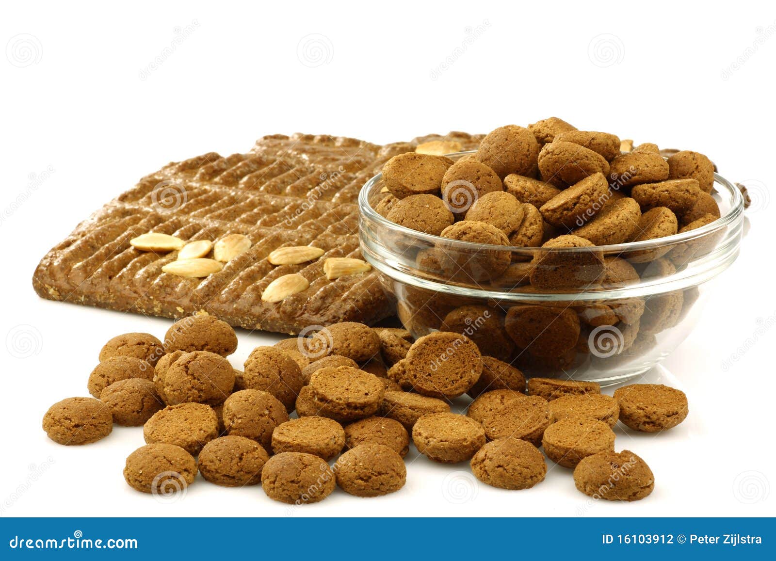 Bunch of Dutch pepernoten stock photo. Image of december - 16103912