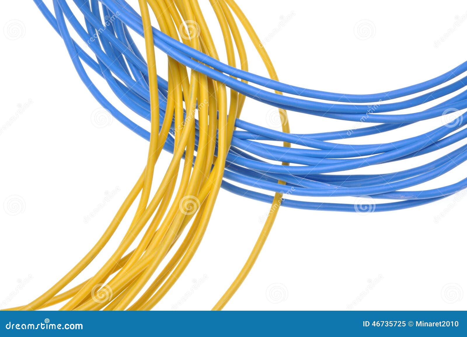 Bunch Electrical Cables Royalty-Free Stock Photo | CartoonDealer.com ...