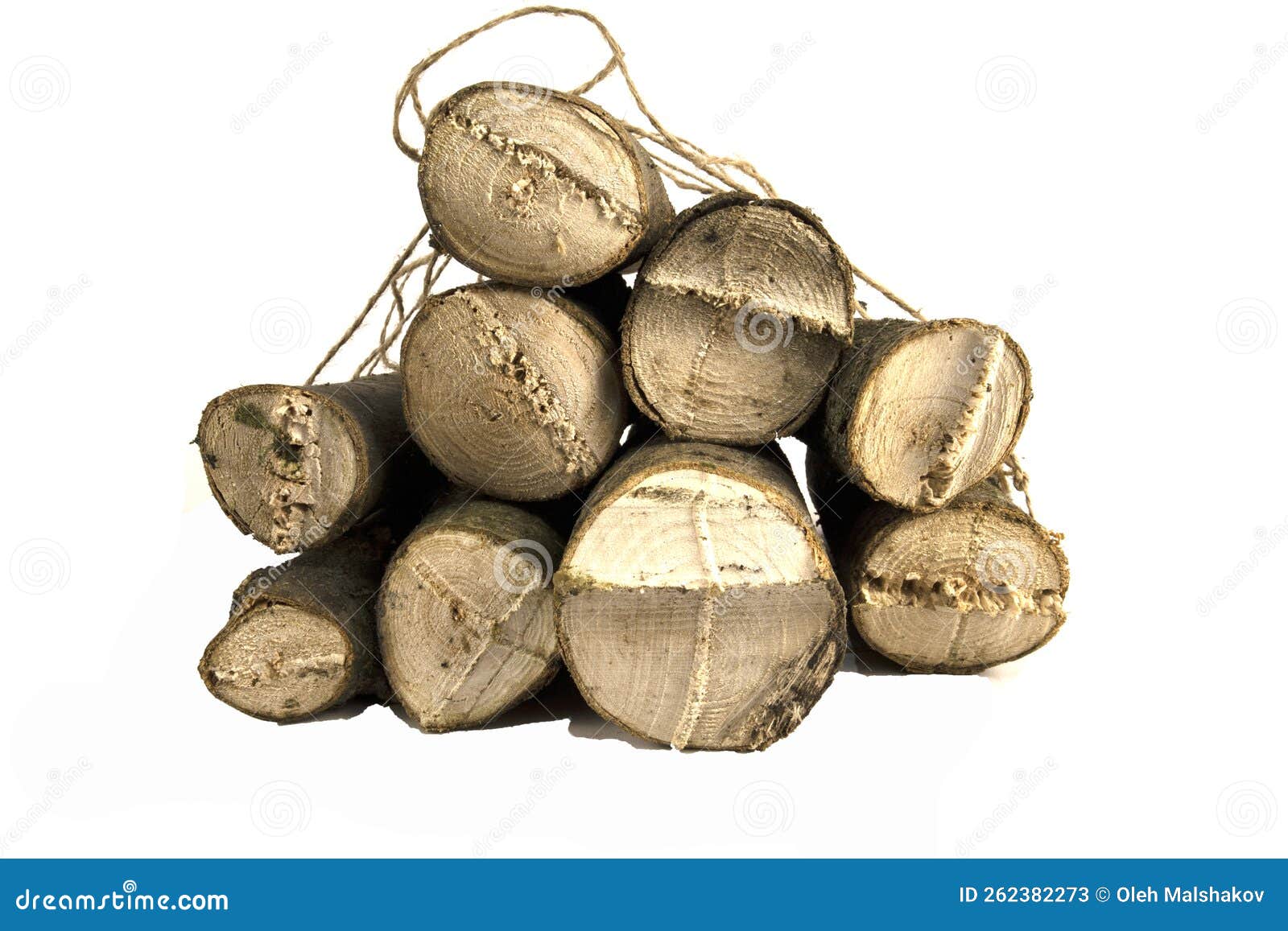 Bunch of firewood on white stock image. Image of forest - 262382273