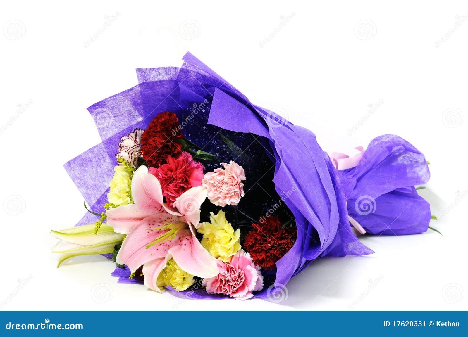 Bunch of flowers stock image. Image of letter, orange - 17620331