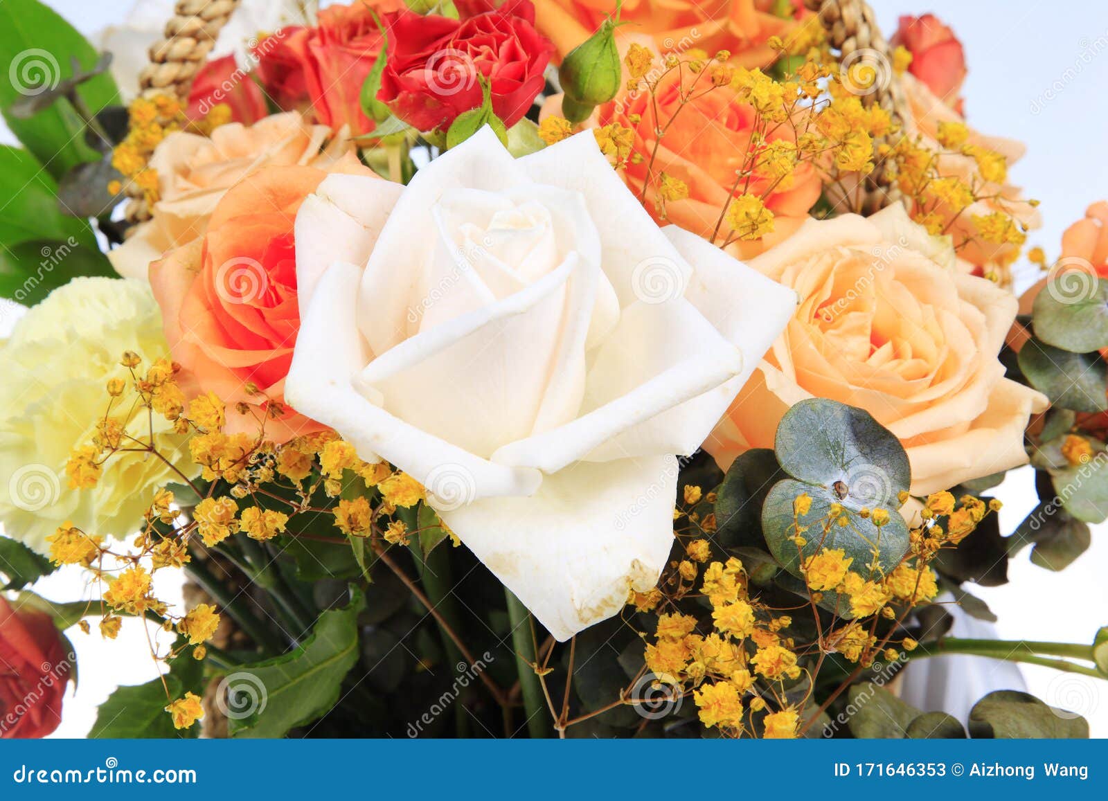 Bunch of flowers stock image. Image of beautiful, blooming - 171646353