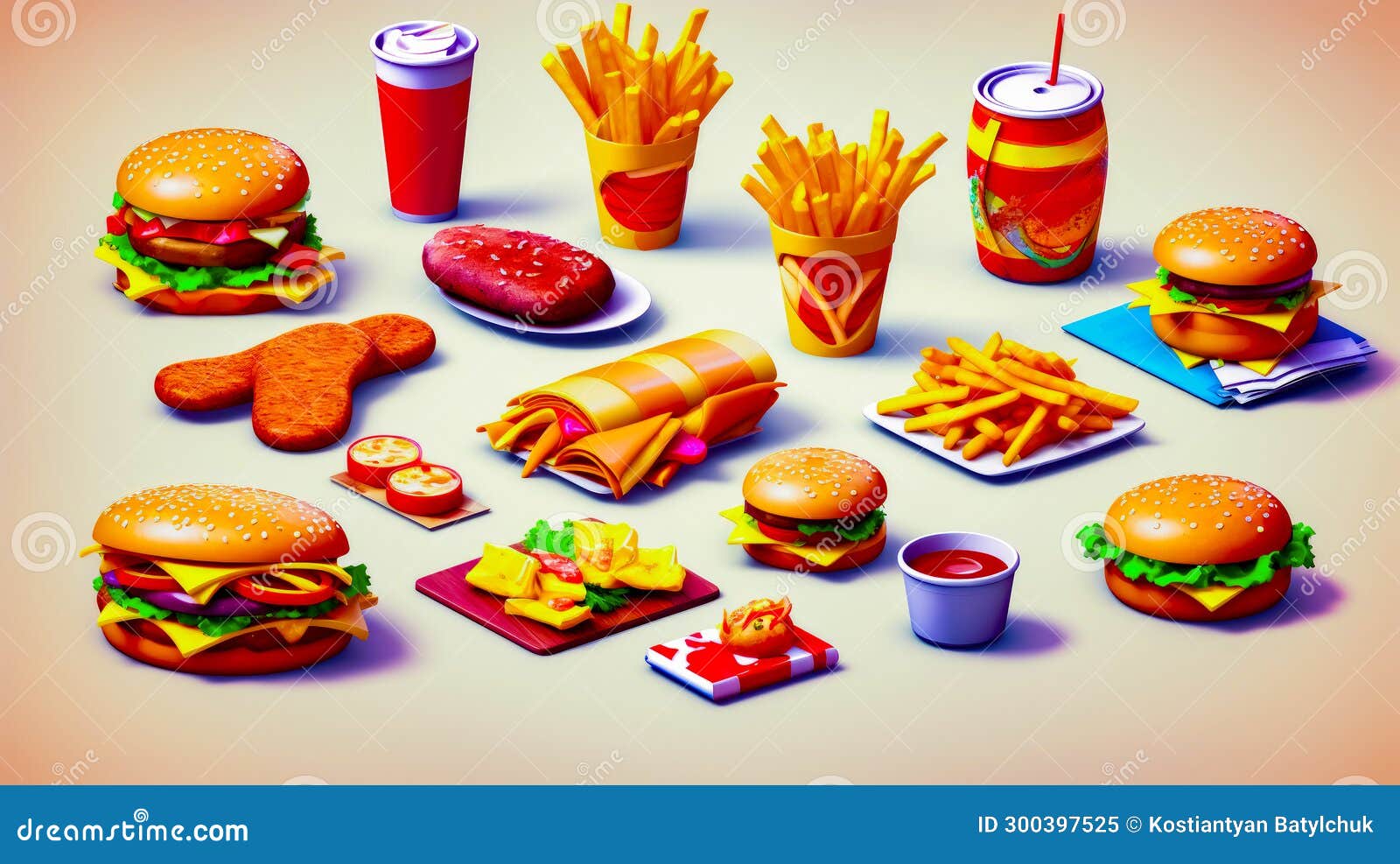 Bunch of Food that is Sitting on Table in Front of Cup. Generative AI ...