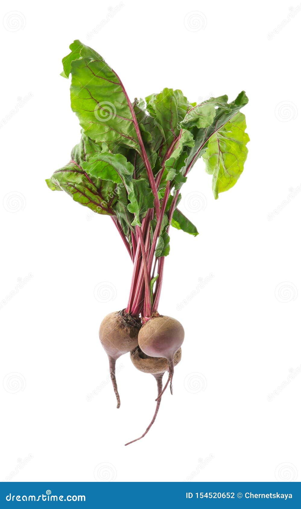 Bunch of Fresh Beets with Leaves on White Stock Photo - Image of beets ...