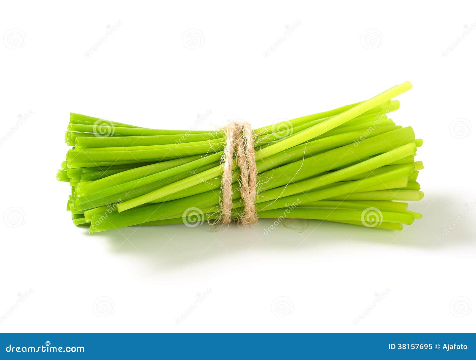 Bunch of fresh chives stock image. Image of isolated - 38157695