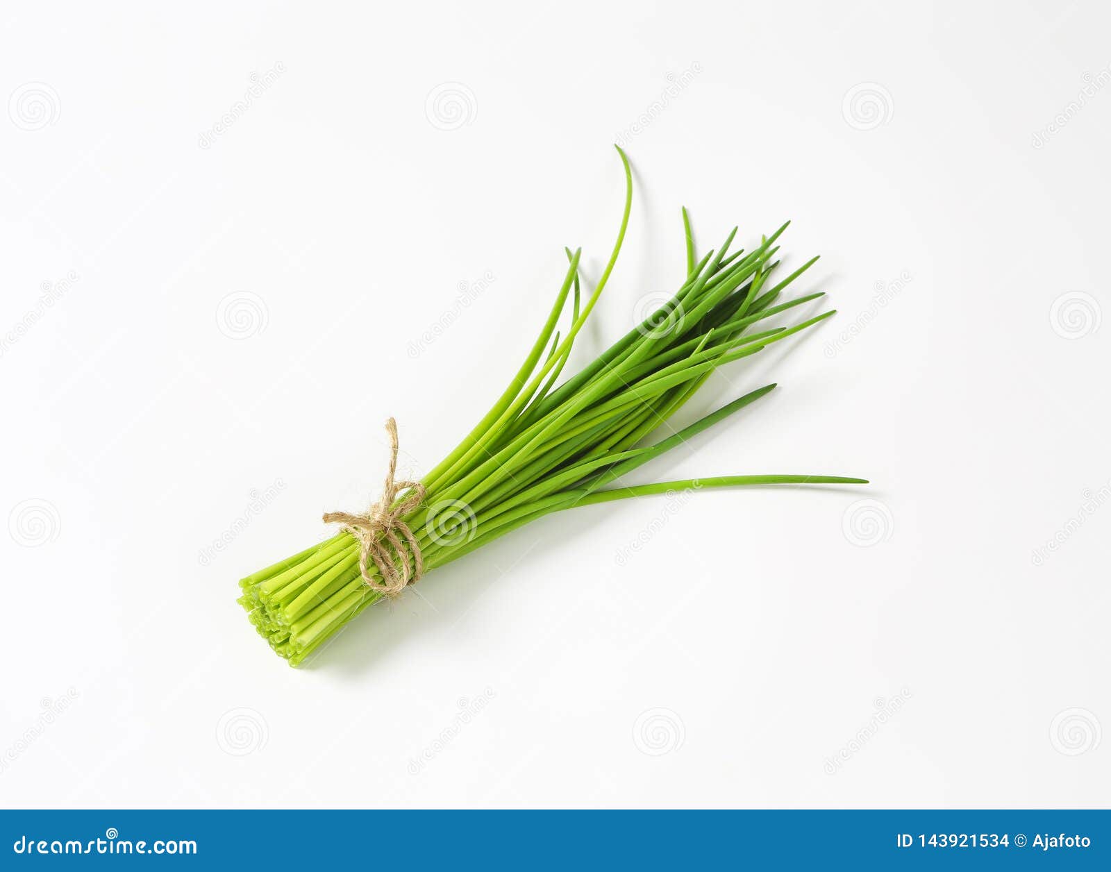 Bunch of fresh chives stock photo. Image of green, shot - 143921534