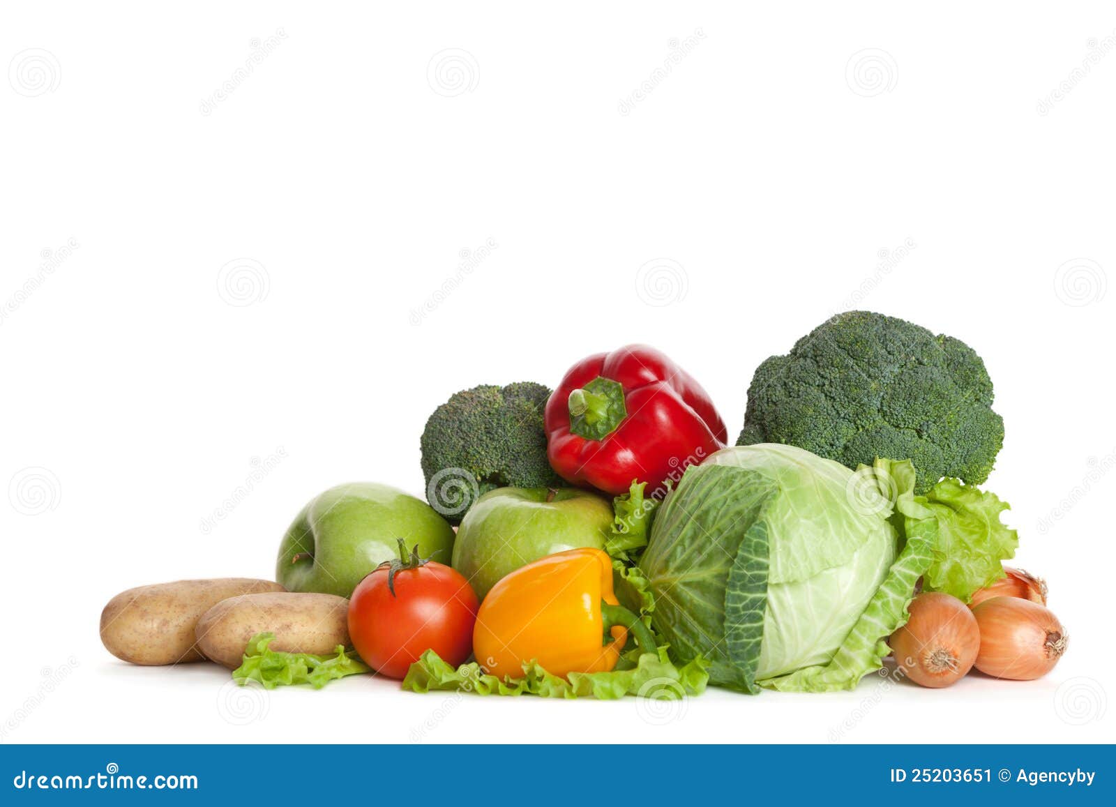 Bunch of fresh vegetables stock image. Image of healthy - 25203651