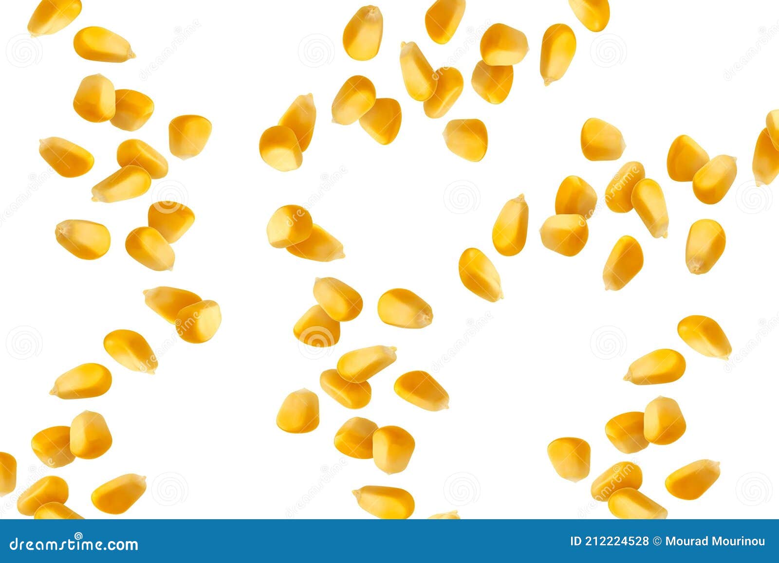 Corn Kernels Inside Triangle Shapes Royalty-Free Stock Image ...