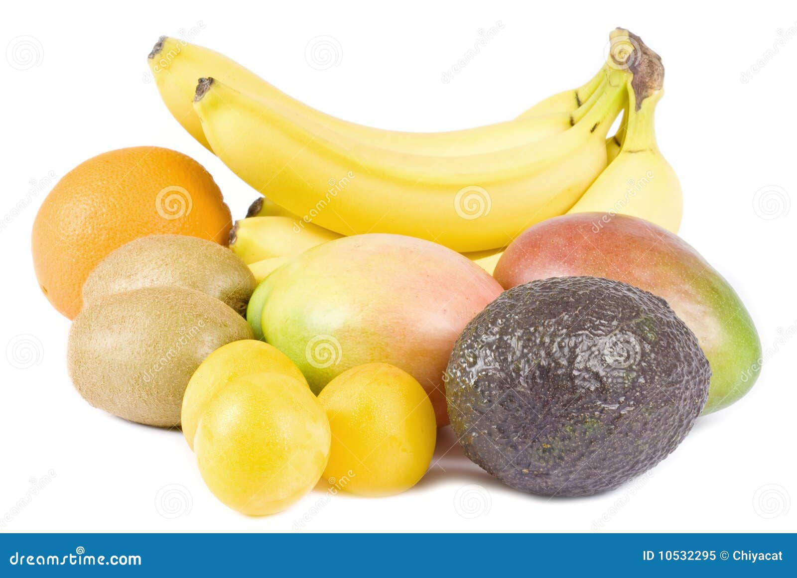 Bunch of Fruits stock image. Image of tropical, temperate - 10532295