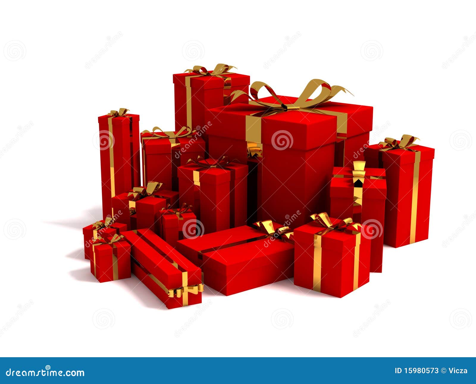 A Bunch of Gifts stock illustration. Illustration of celebration - 15980573