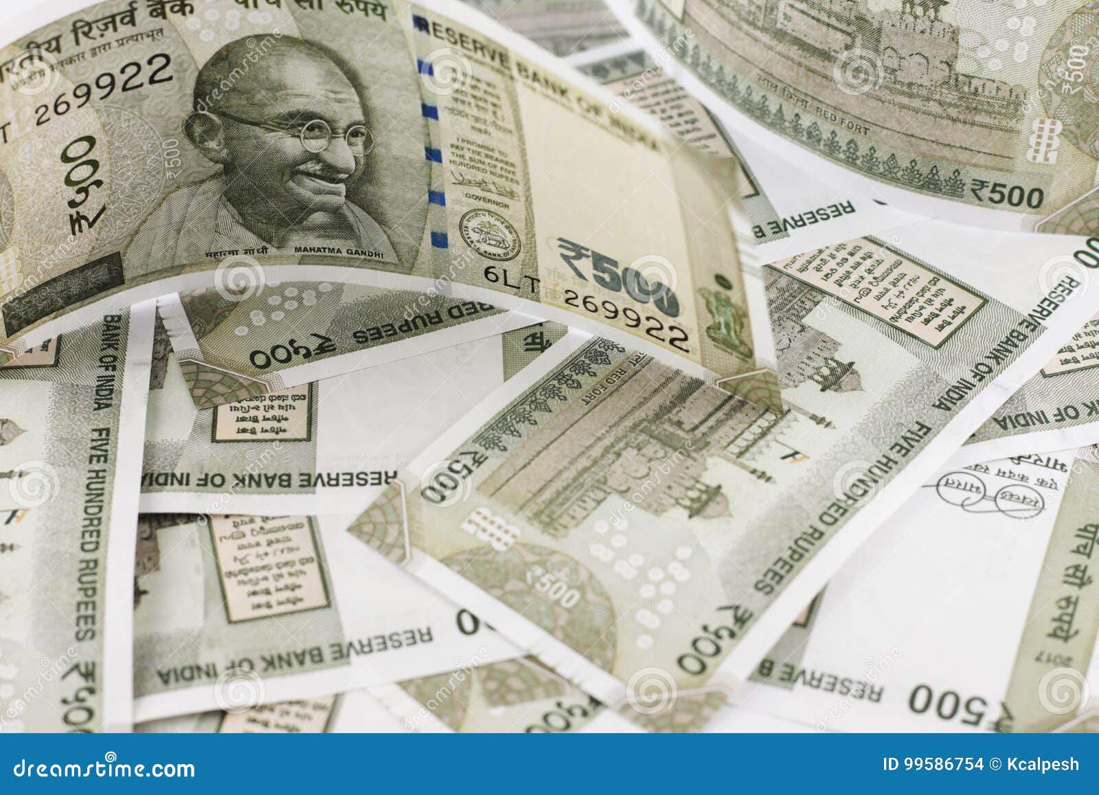 A Bunch of Indian Rupees stock photo. Image of bunch - 99586754