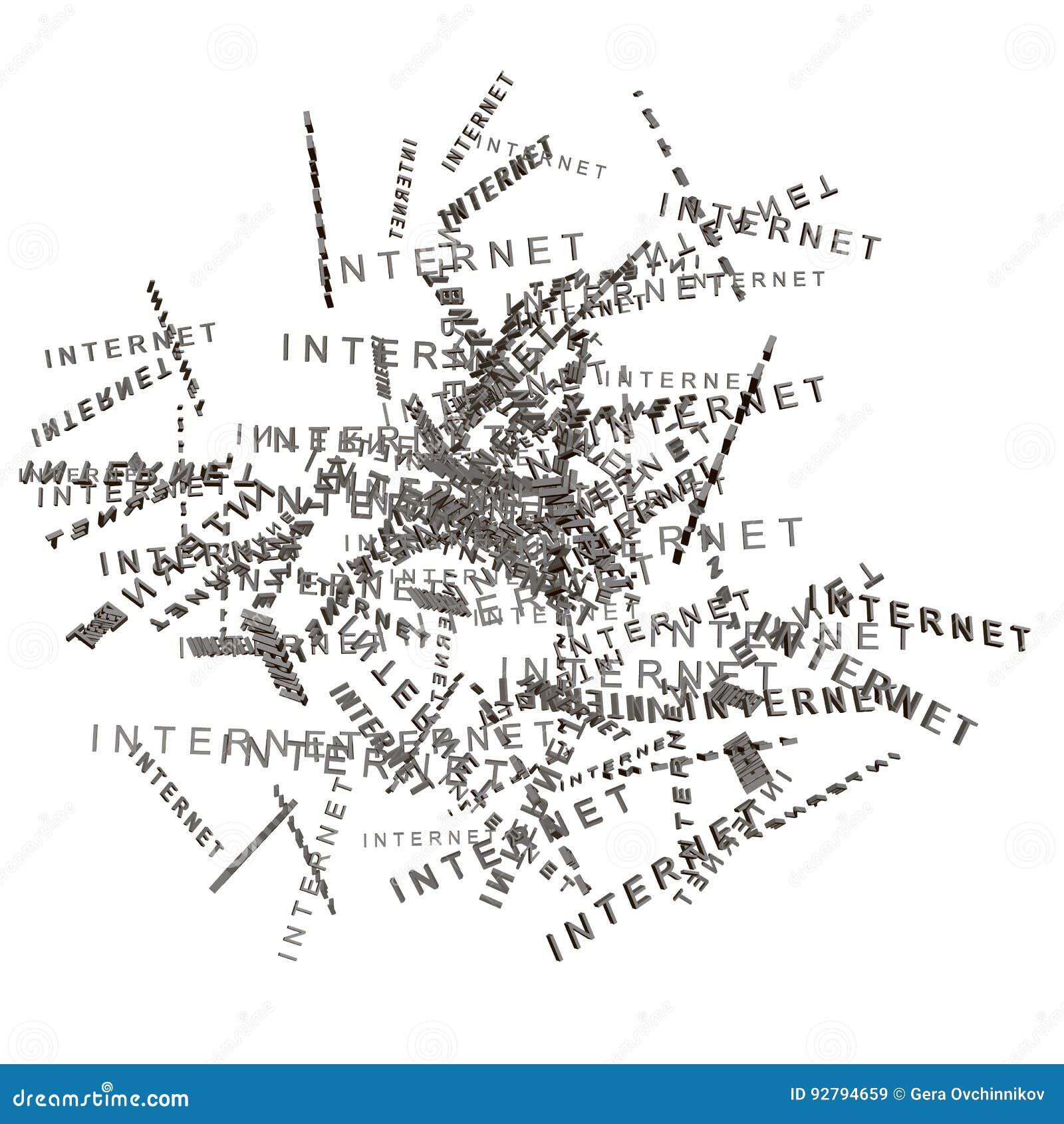 Bunch of internet words stock vector. Illustration of global - 92794659